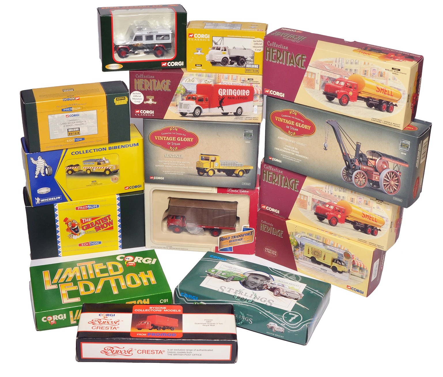 Corgi Toys diecast Commercial issues x15, Comprising of; No 73201 ...