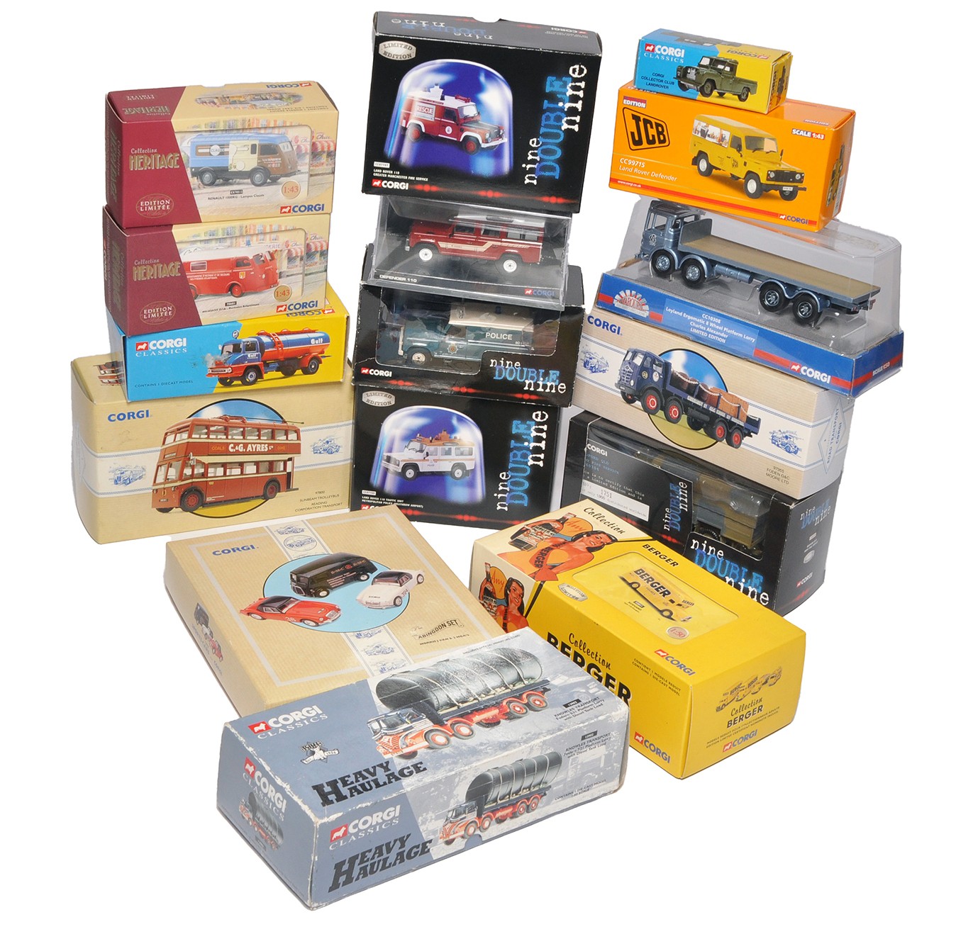 Corgi Toys diecast Commercial issues x15, Comprising of; No 13902 ...