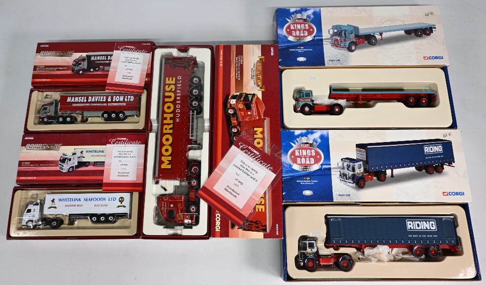Corgi Articulated Lorries to include CC12504 Atkinson Borderer Flatbed ...
