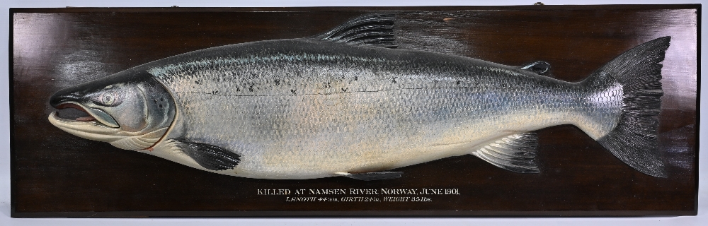 Fochaber's Studio - Carved Salmon - C. Farlow & Co Ltd Stamped to ...