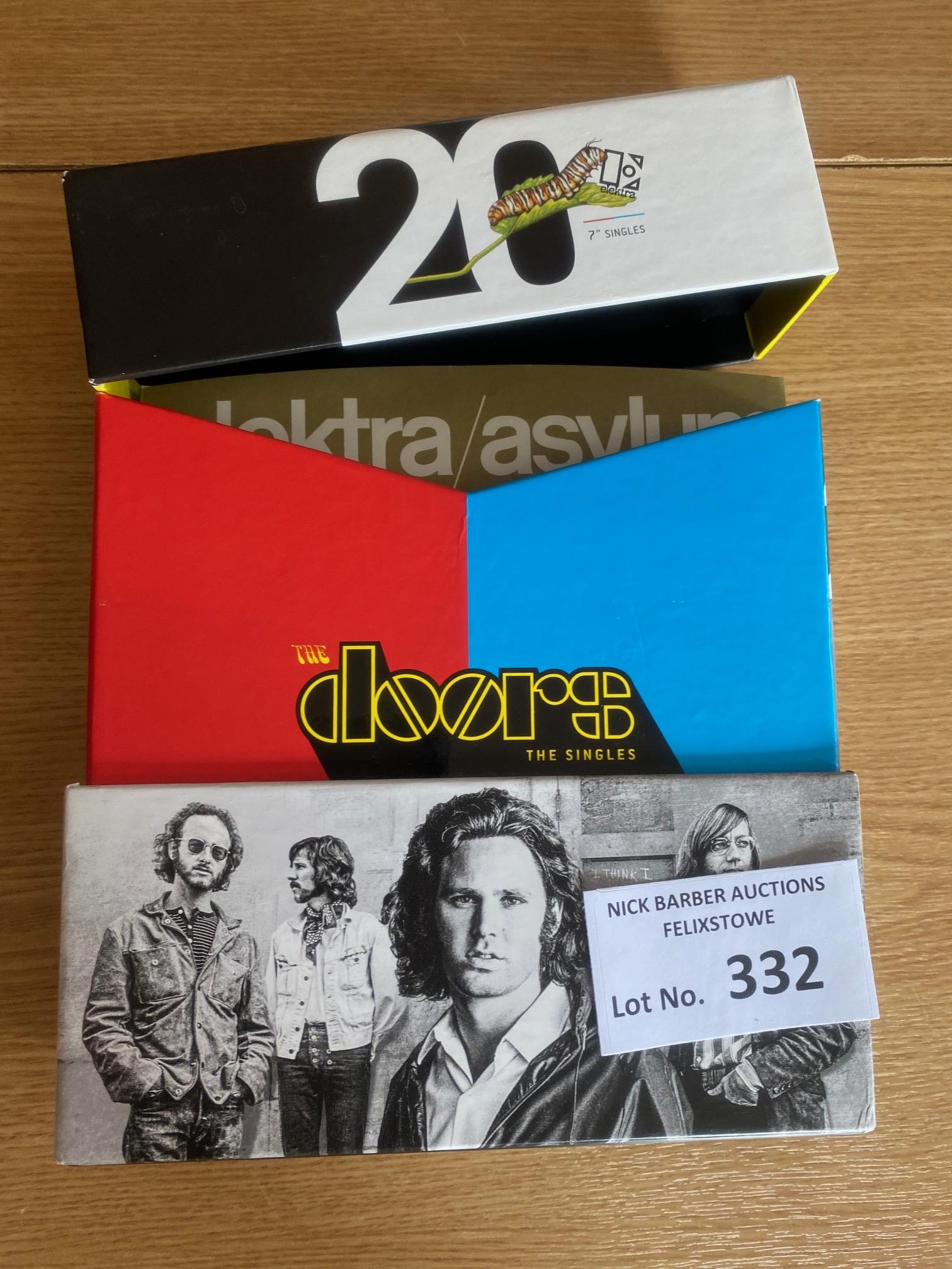 Records: The Doors 7" singles collection box set in Fine condition.
