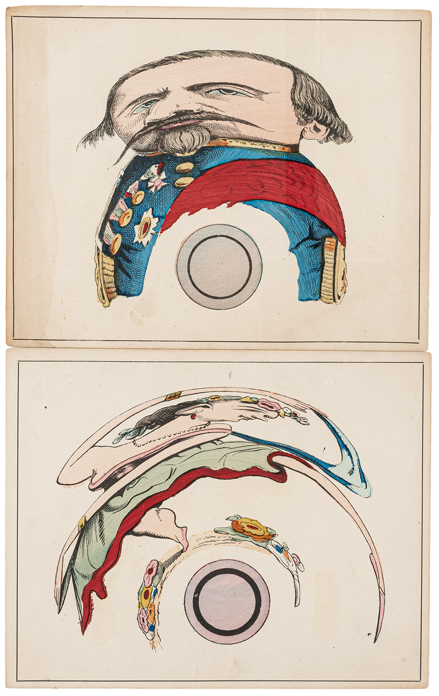 The Magic Mirror or Wonderful Transformations. Mit 24 handkolorierten ...