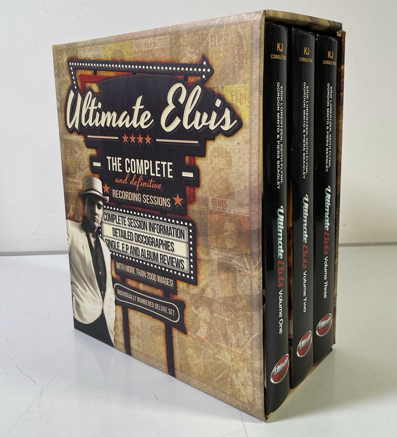 Collectable Elvis Presley books by Erik Lorentzen to include: eight ...