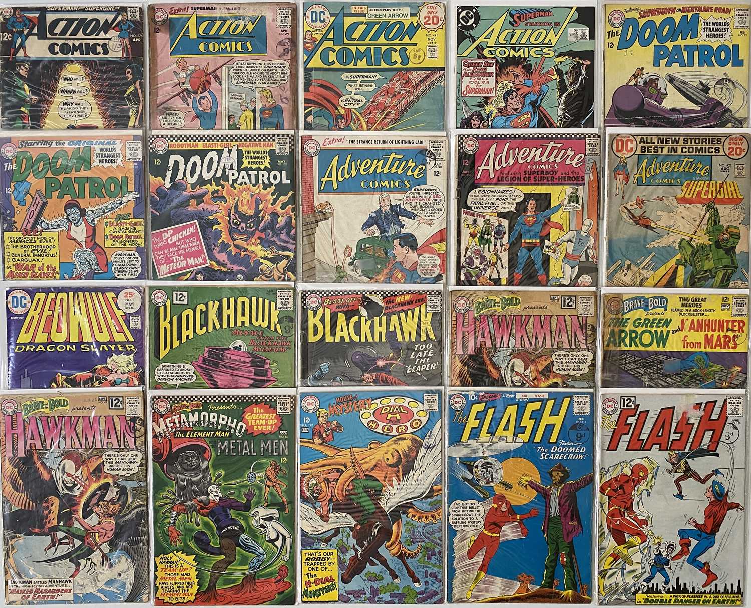 Approx 100 assorted DC comics, mostly silver and bronze age though also ...