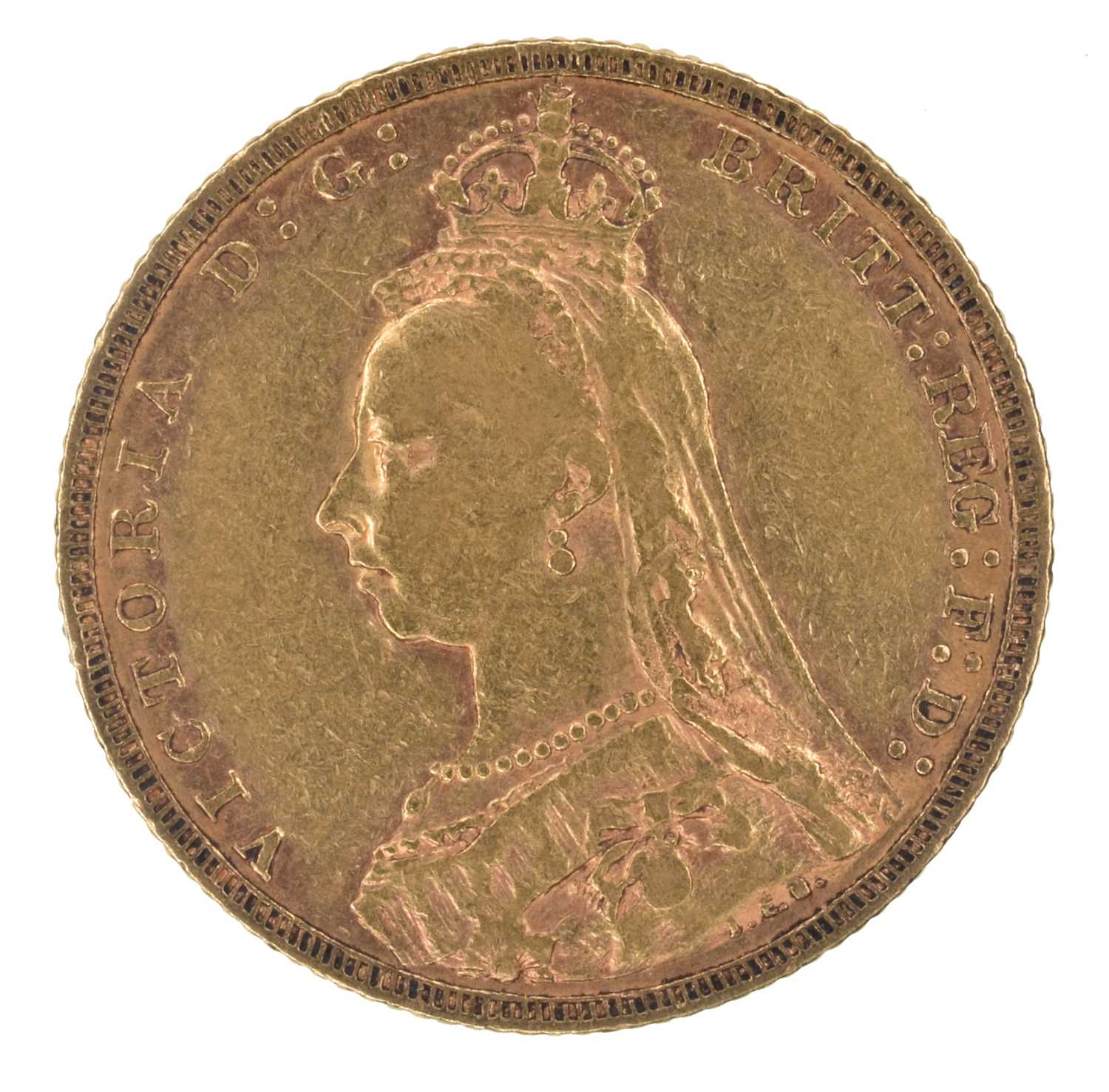 Queen Victoria, Sovereign, 1892, Melbourne Mint Queen Victoria ...