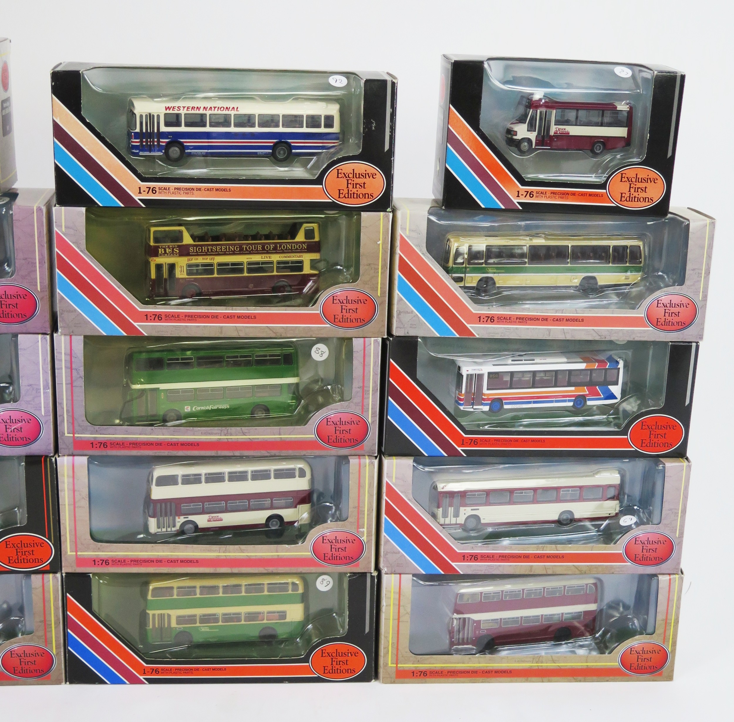 20 EFE Exclusive First Editions 1:76 Model 'Modern' etc. Buses ...