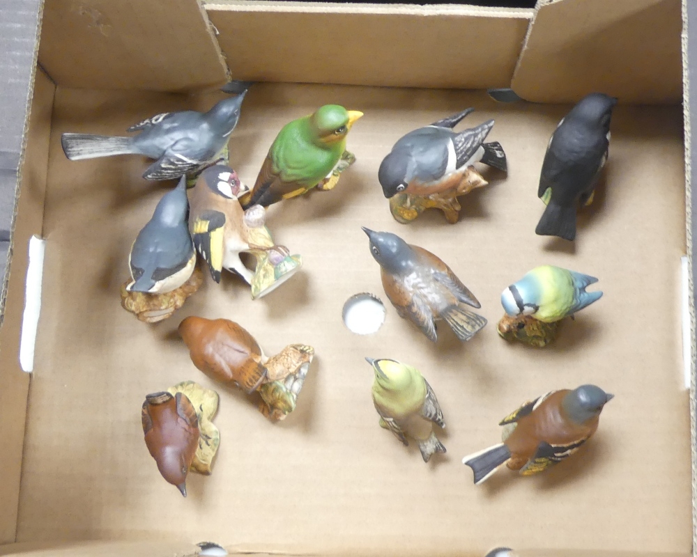 Beswick, Twelve models of birds (12)