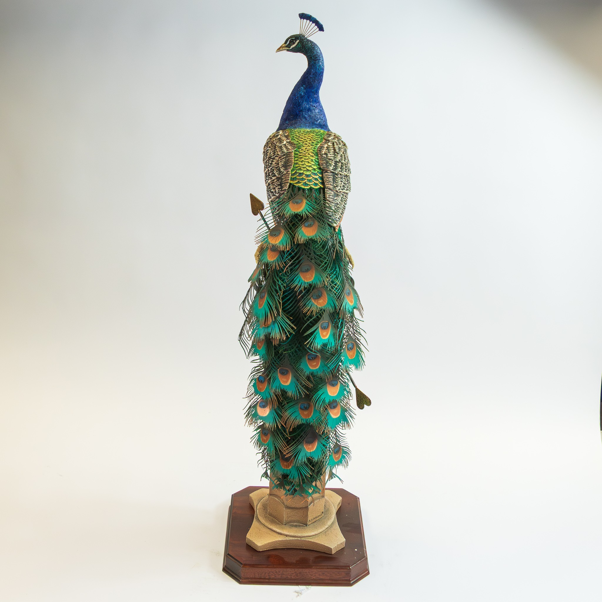 A Border Fine Arts 'Regal Splendour' (Peacock) Millennium model No ...