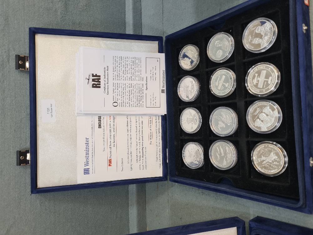 Westminster Mint silver proof The History of The RAF coin collection ...