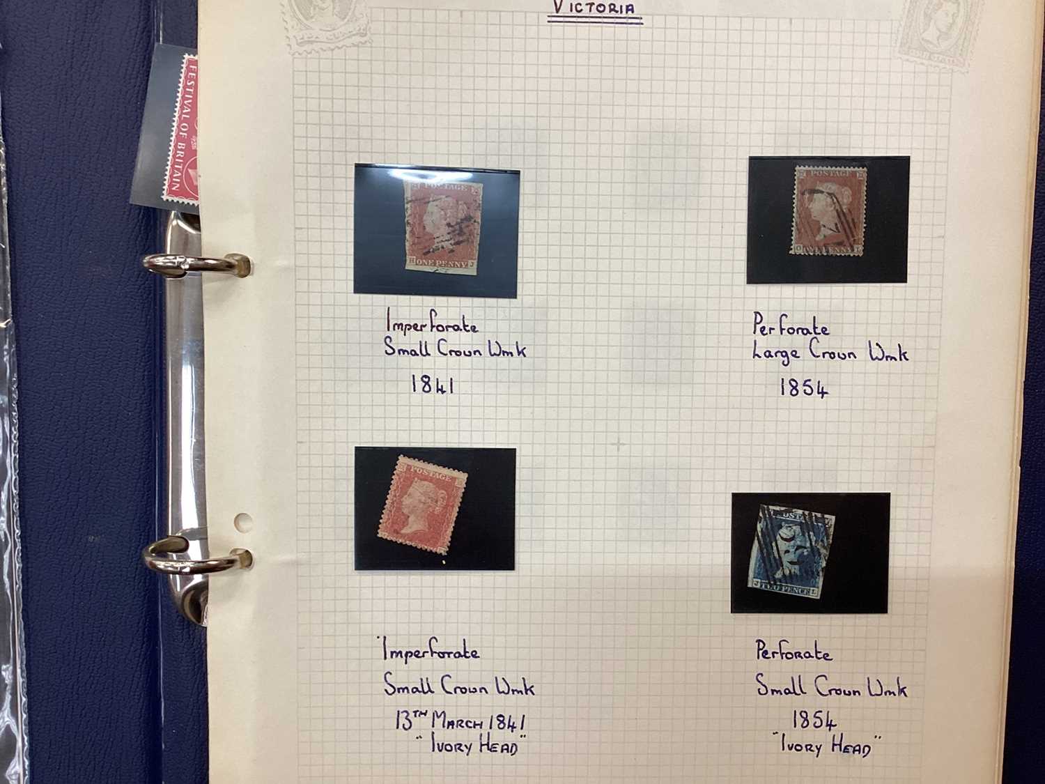Stamp collection to include 2 folders of presentation pack, 6 folders ...