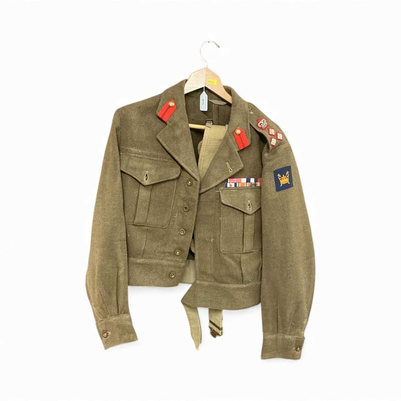1949 Pattern British Major Generals battle dress blouse and trousers ...