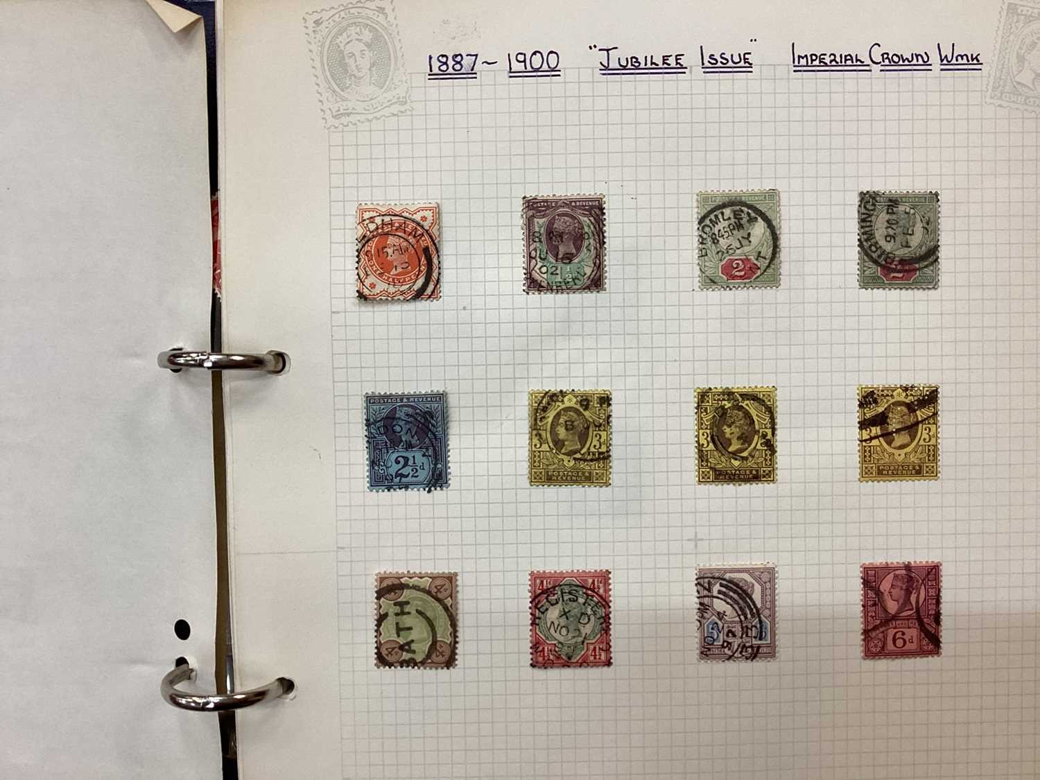 Stamp collection to include 2 folders of presentation pack, 6 folders ...