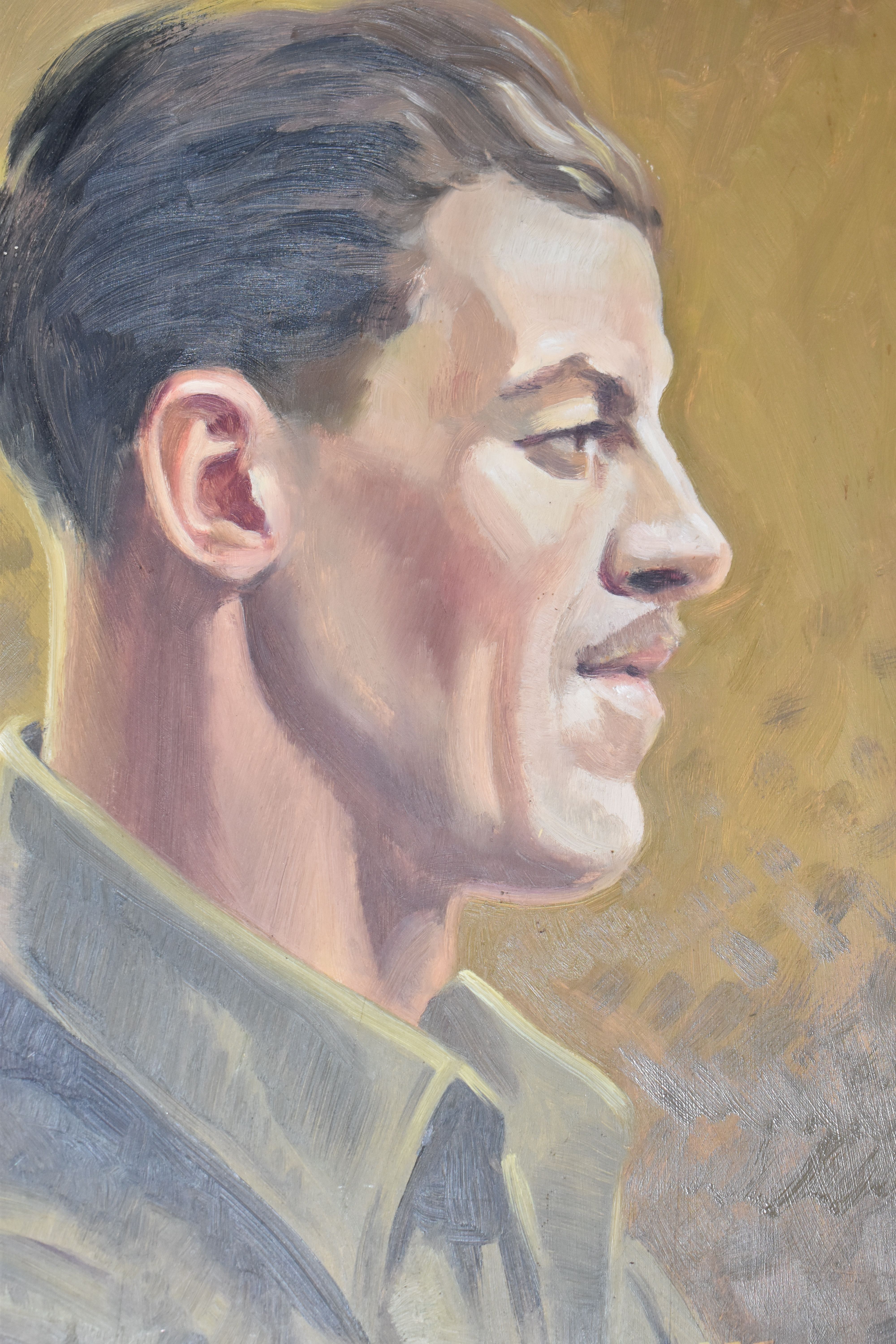 R. F. TOWNSEND (20TH CENTURY) PORTRAIT OF A SOLDIER, a head and ...