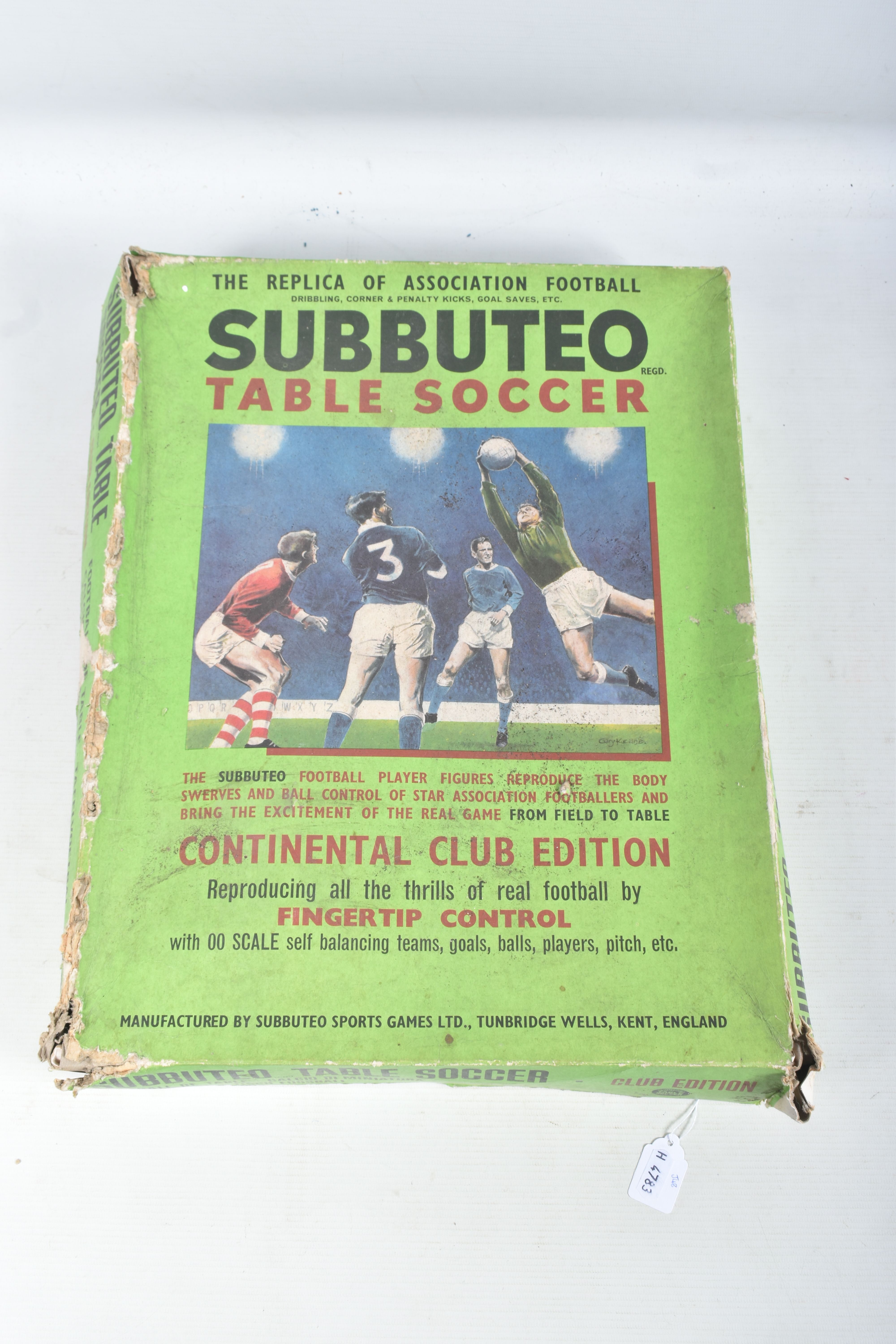 FIVE BOXED SUBBUTEO TABLE FOOTBALL SETS, two are 1960's/1970's Club ...