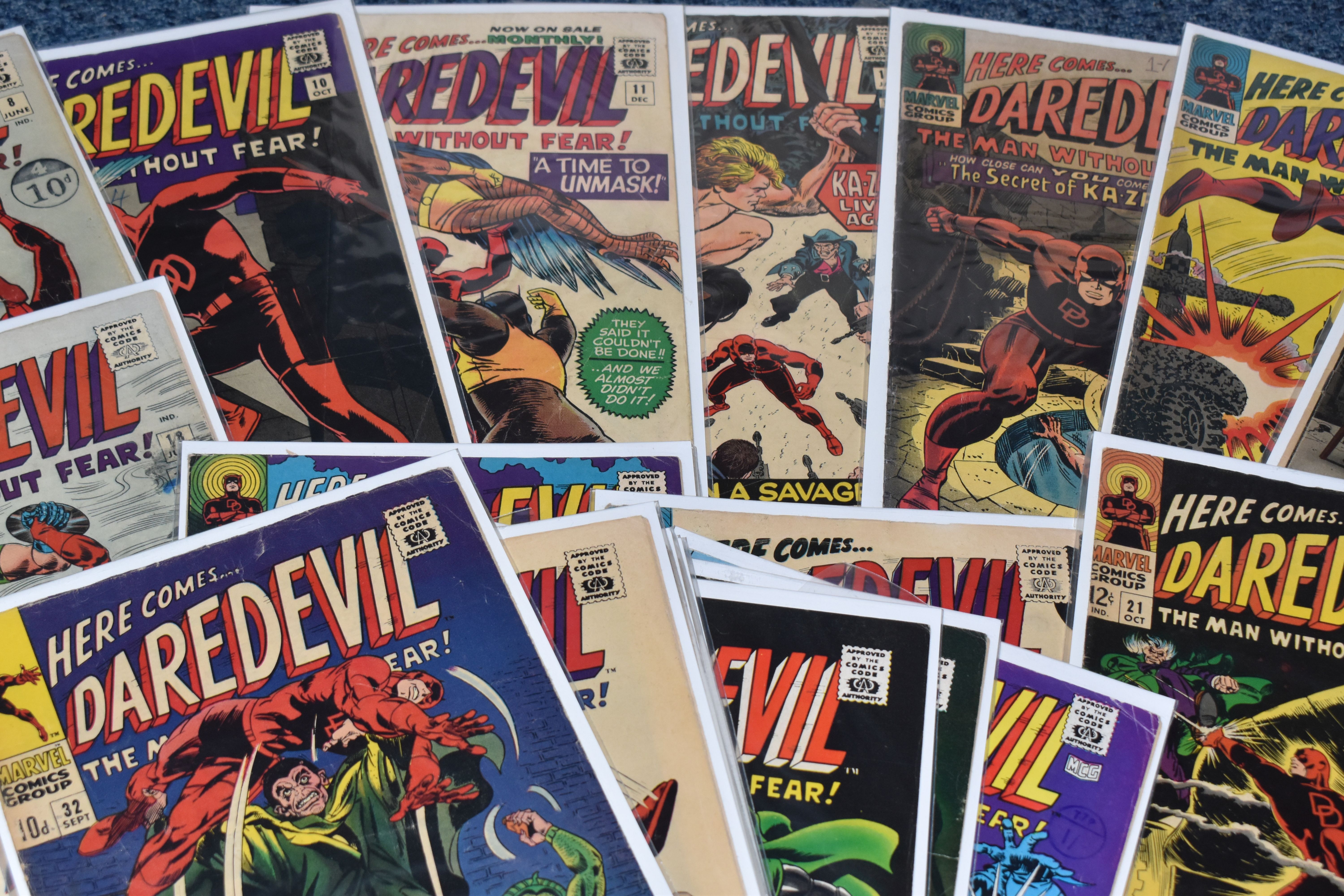 THREE BOXES OF DAREDEVIL MARVEL COMICS, includes over 360 Daredevil ...