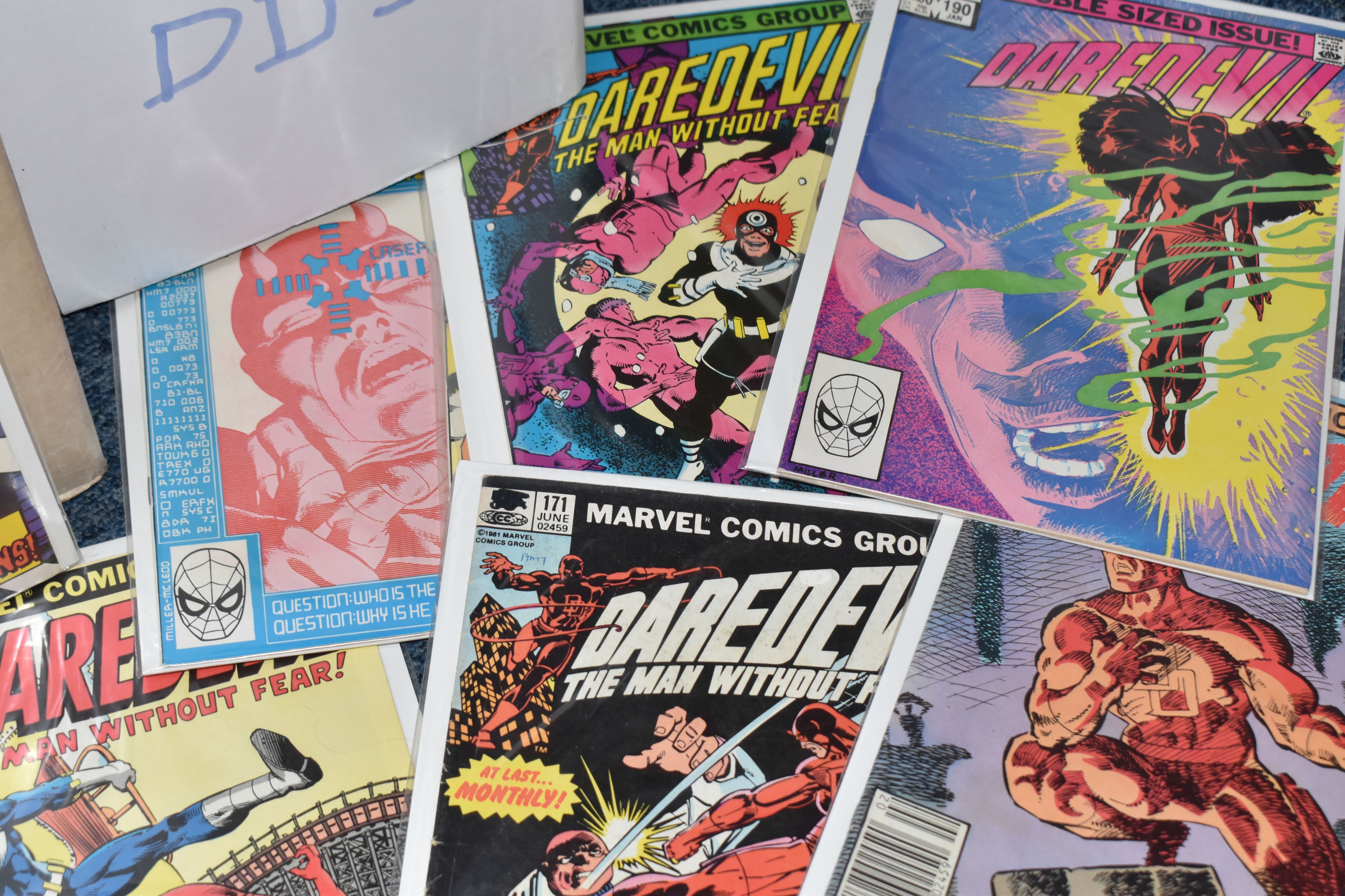 THREE BOXES OF DAREDEVIL MARVEL COMICS, includes over 360 Daredevil ...