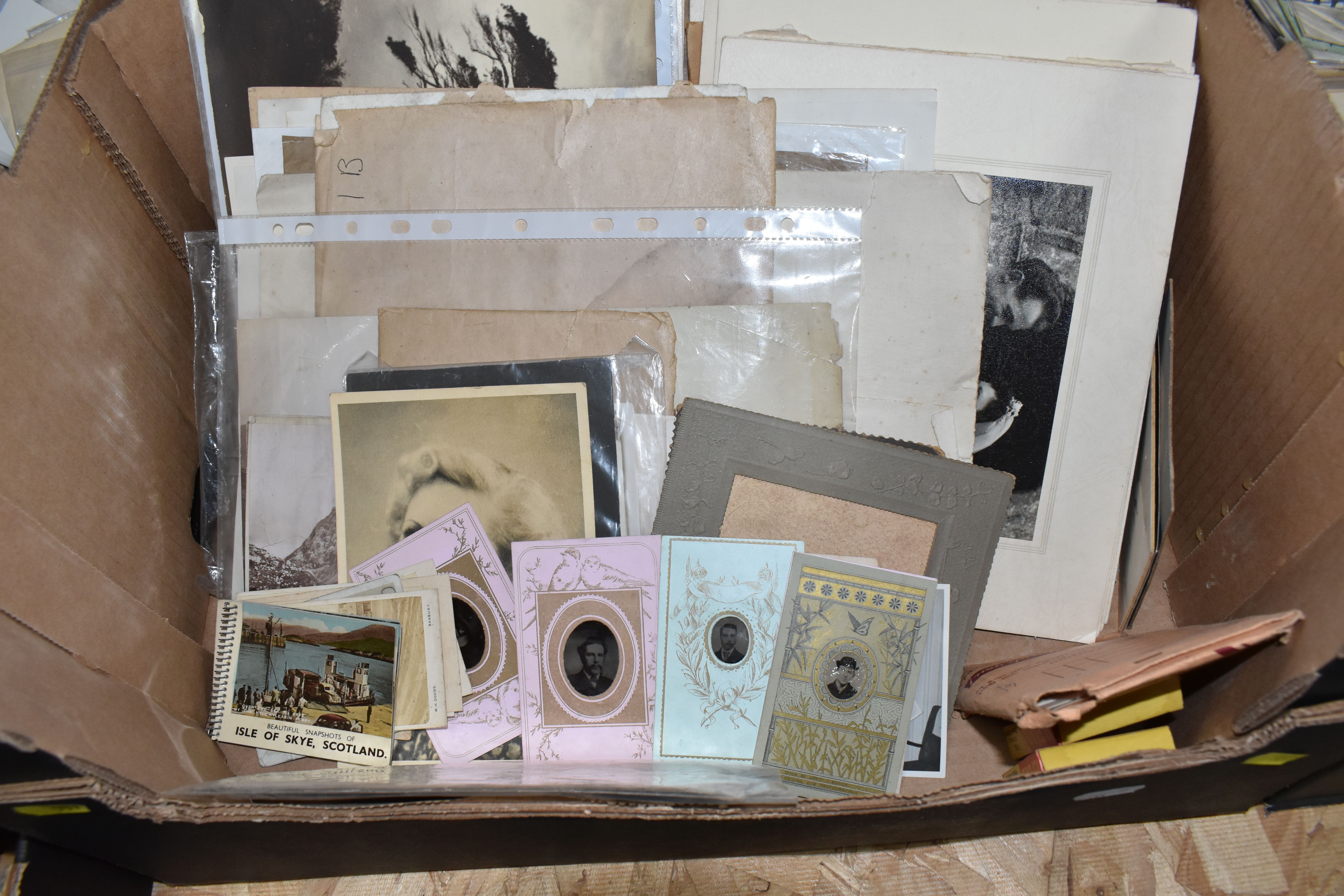 FOUR BOXES OF ASSORTED EPHEMERA to include a quantity of assorted ...