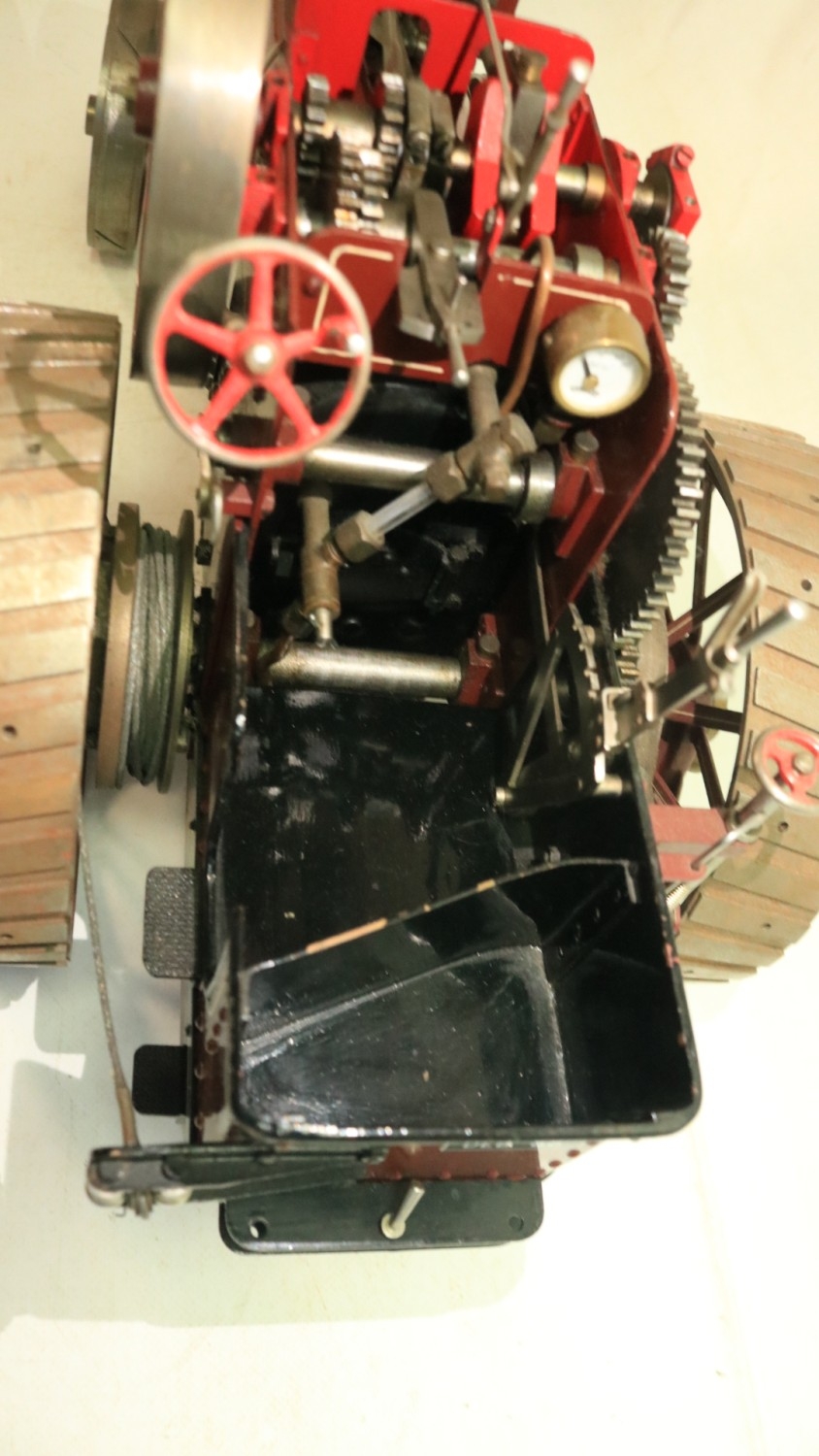 Large scale all metal live steam Minnie traction engine model 'Vodie ...