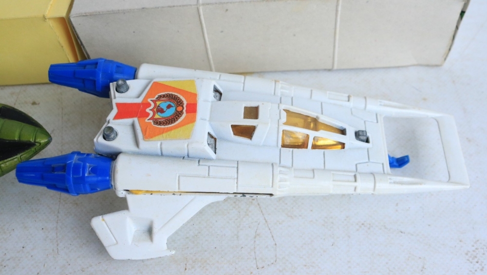 Dinky Space 1999 Eagle Transporter and a Corgi Buck Rogers Starfighter ...
