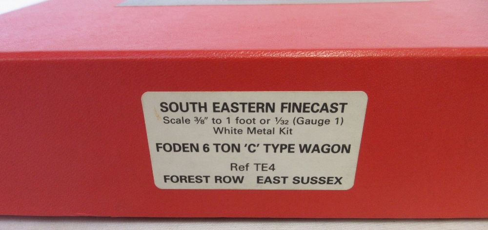 Boxed South Eastern Finecast 1/32 (Gauge 1) White Metal Kit Foden 6 Ton ...