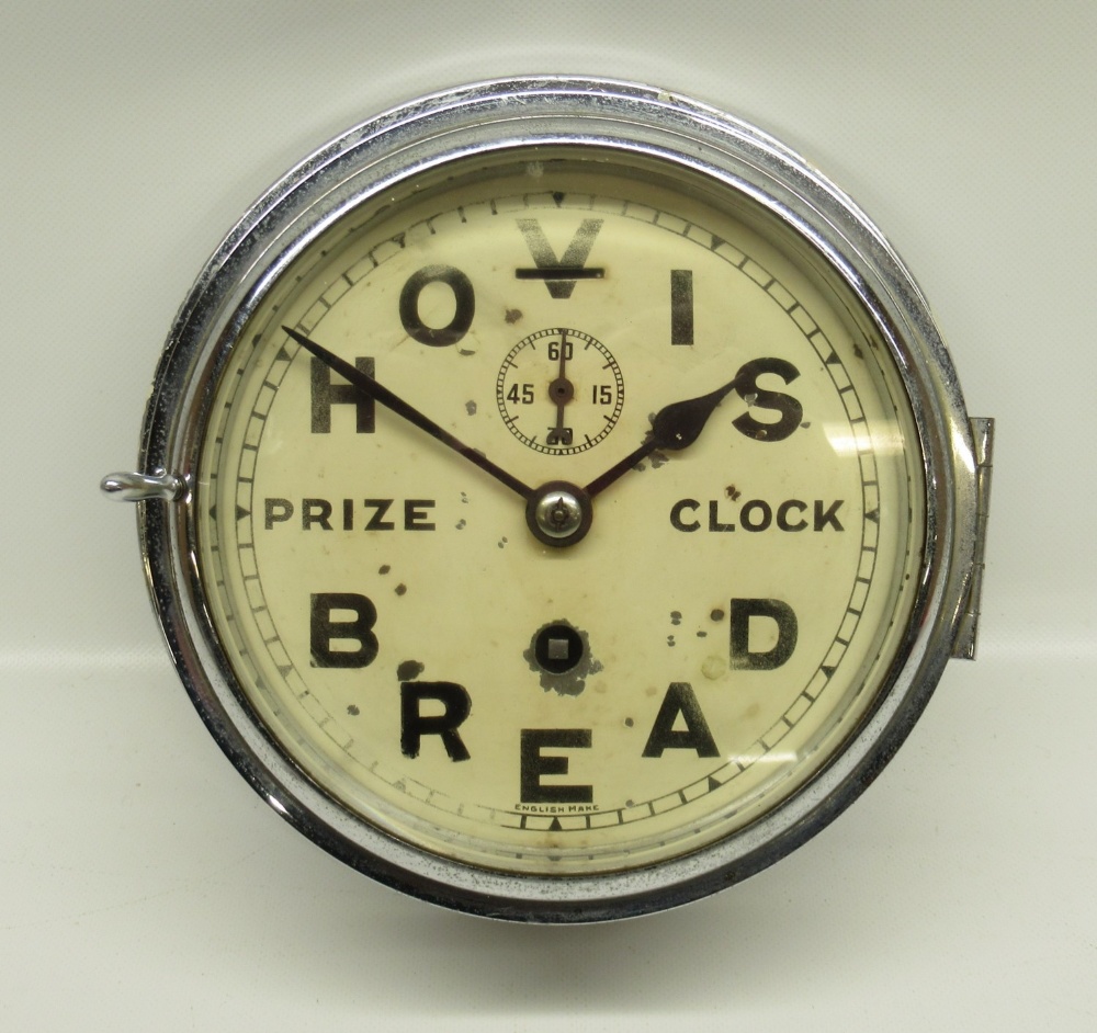 Coventry Astral (Smiths), 'Hovis Bread Prize Clock' advertising 8 day ...