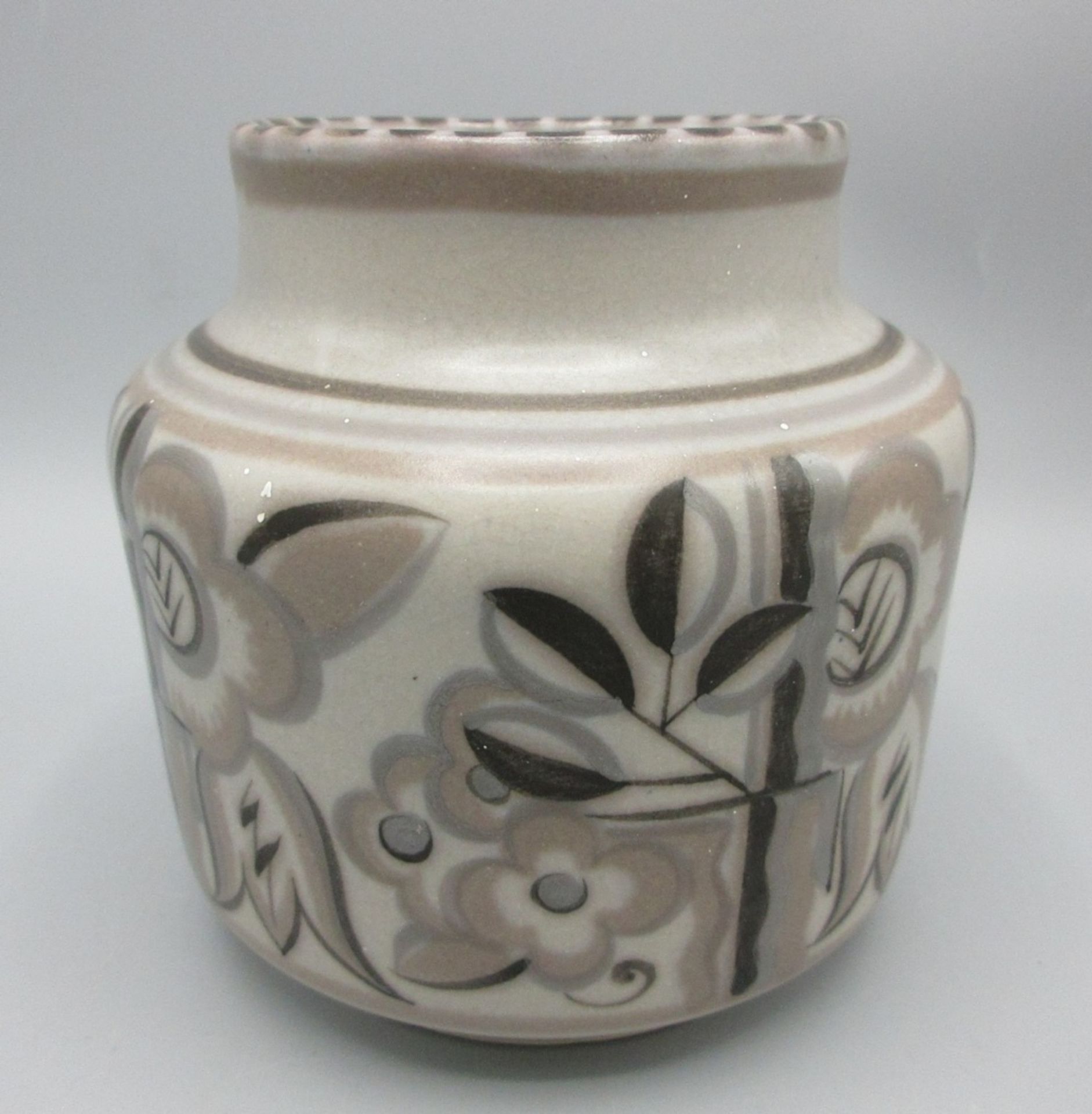 Poole Pottery Carter Stabler Adams style Art Deco foliate patterned ...