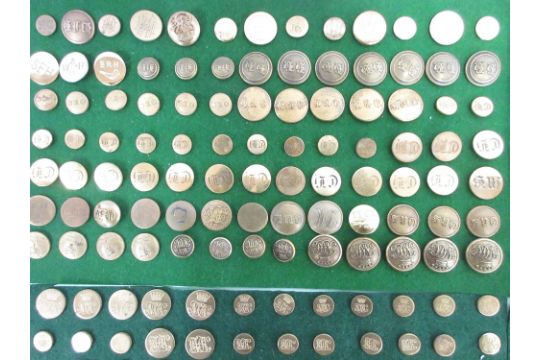 Assorted collection of largely hunting buttons to incl. Royal Artillery ...