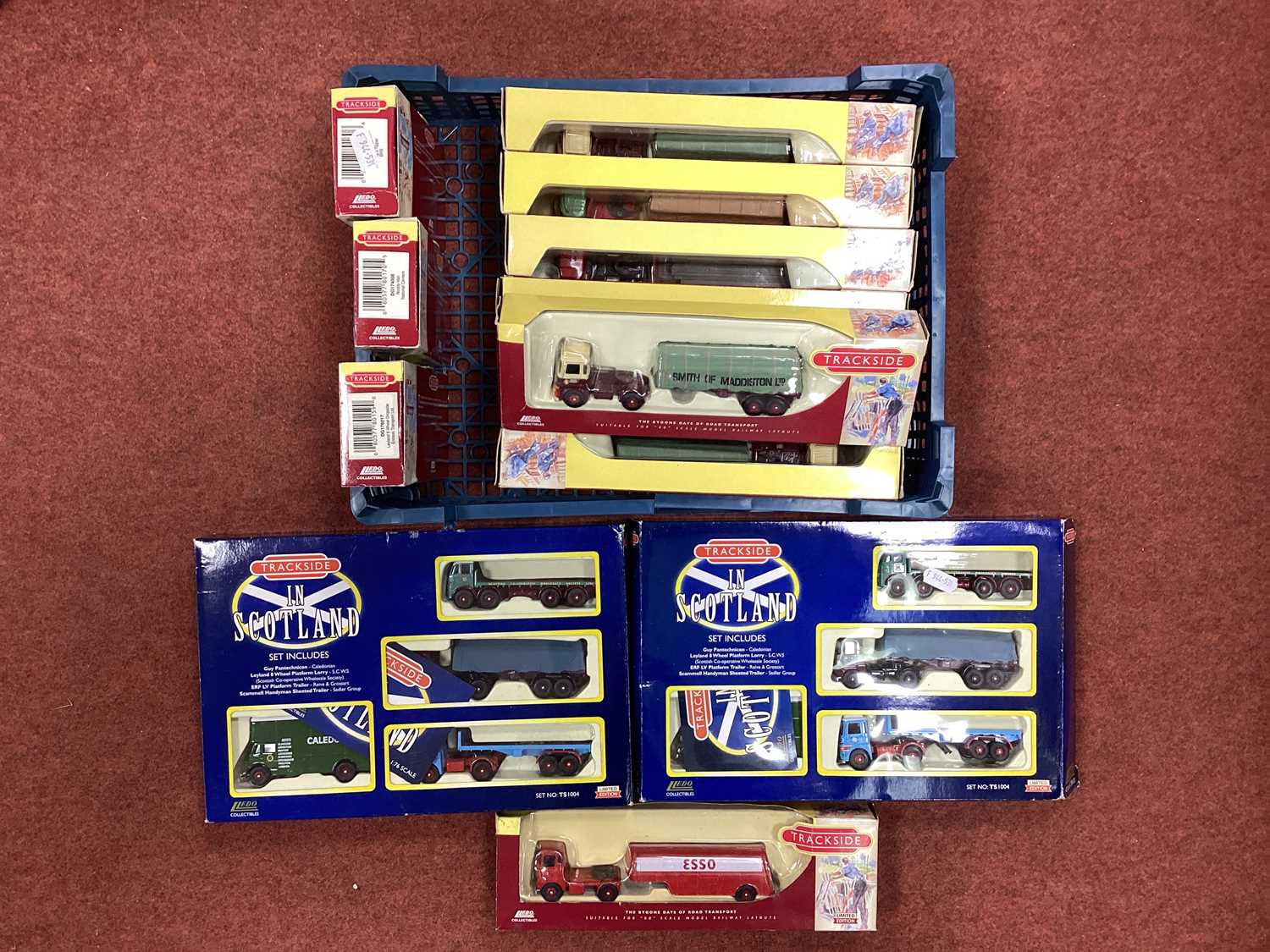 Eighteen Lledo Trackside OO Scale Diecast Model Commercial Vehicles ...