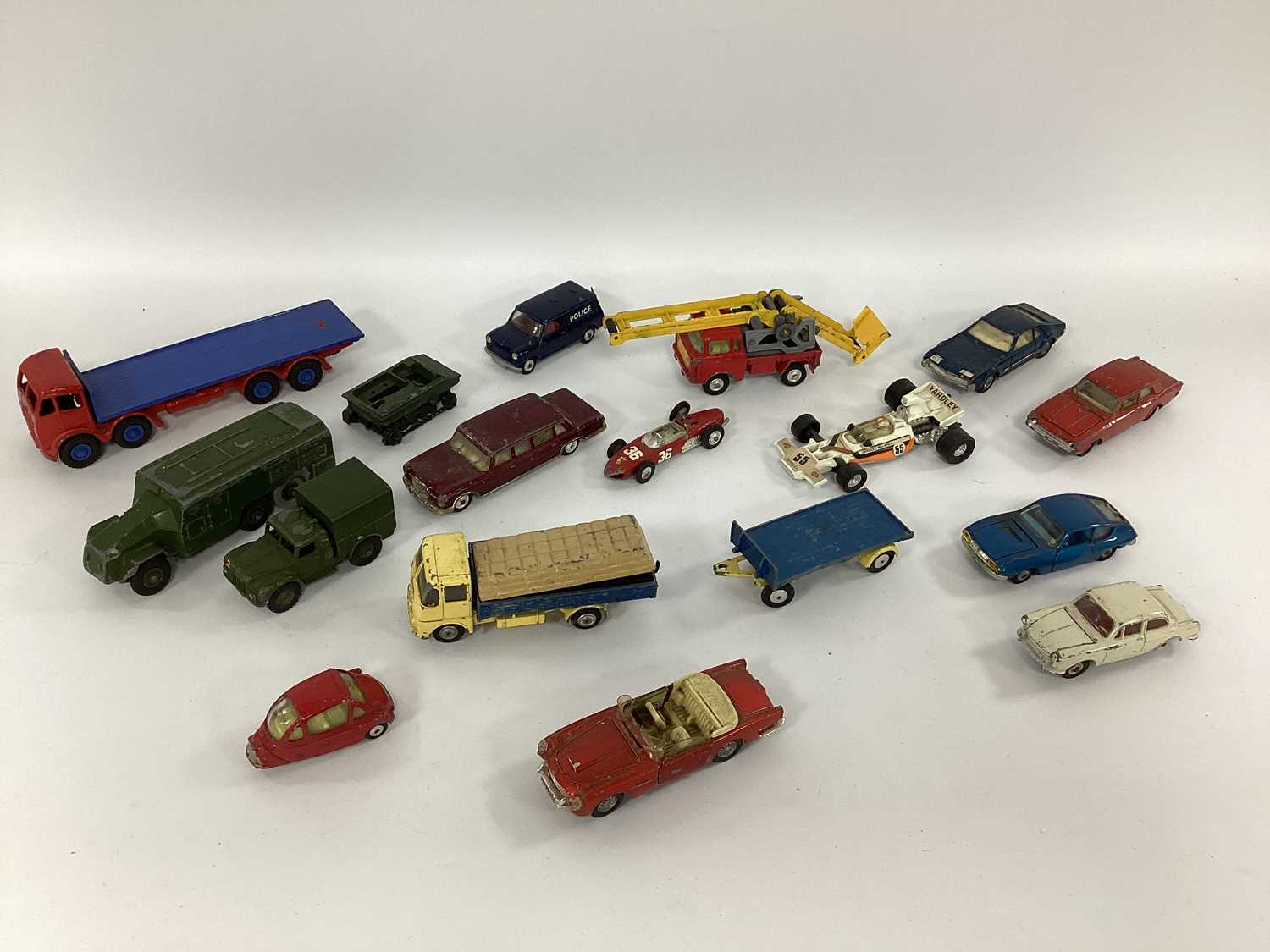 A Quantity of Original Dinky, Corgi Diecast Vehicles, 1950s - 1970s ...
