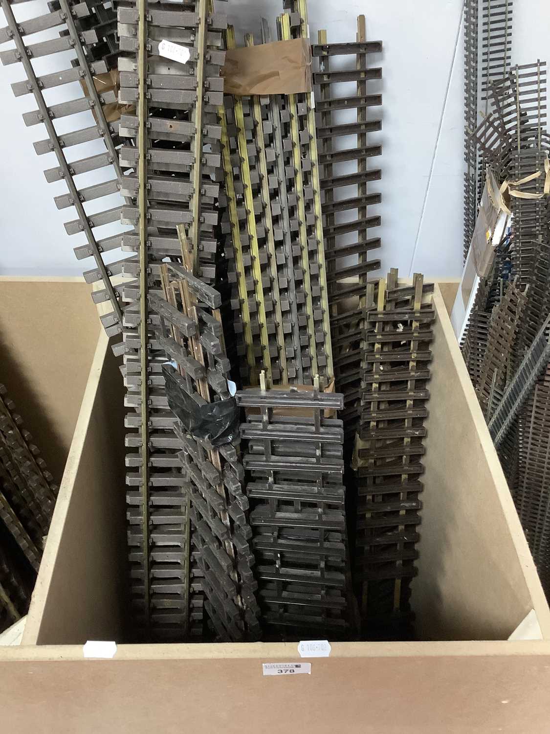 A quantity of G gauge track by LGB and other, most appear to be ...