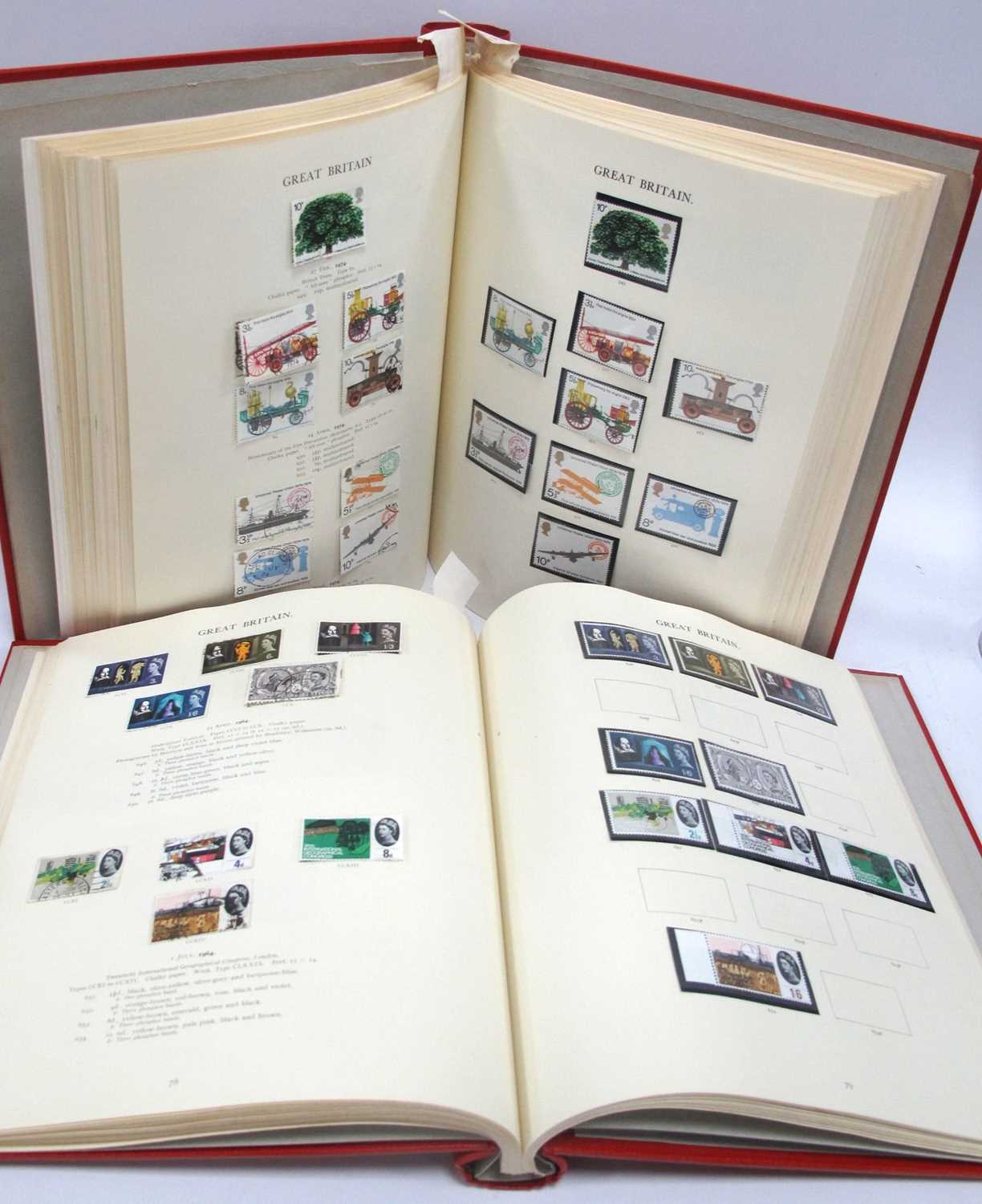 Stamps: A good collection of Great Britain stamps ranging from 1840 ...