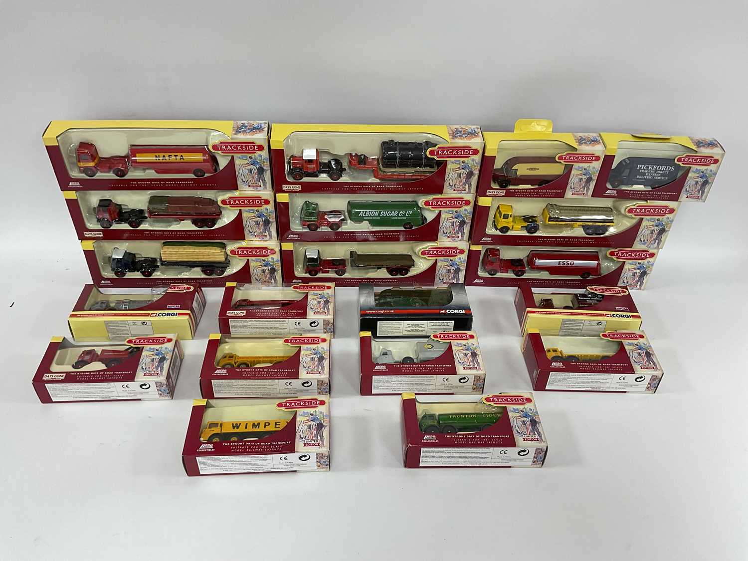 Twenty 1:76 Scale Trackside Diecast Model Commercial Vehicles by Lledo ...