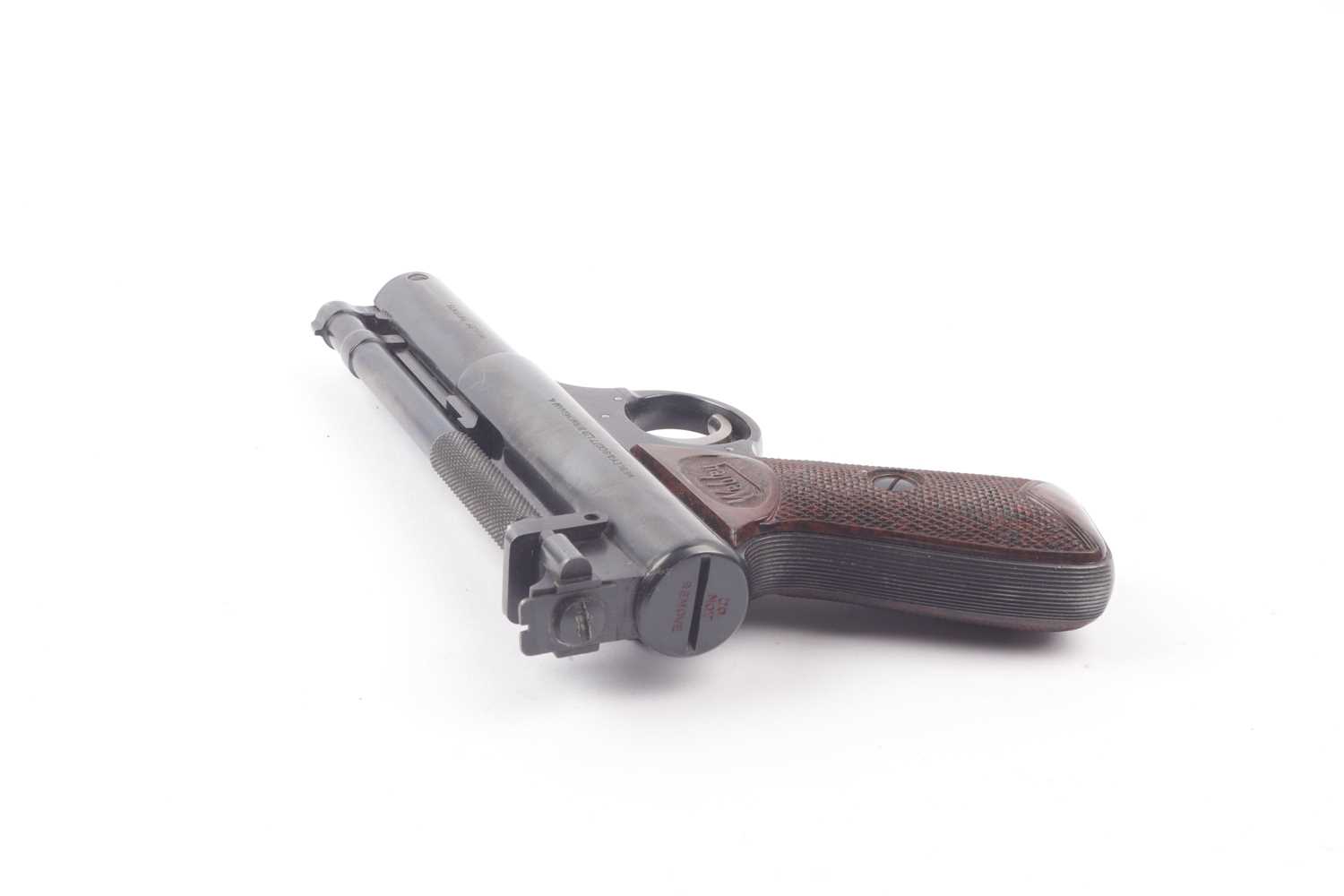 .177 Webley Senior air pistol, batch no. 160 c.1950, with original box ...