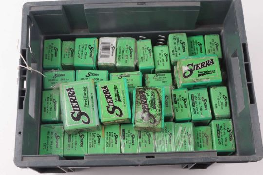 4000 (approx.) Sierra heads various (mostly sealed boxes of 100)