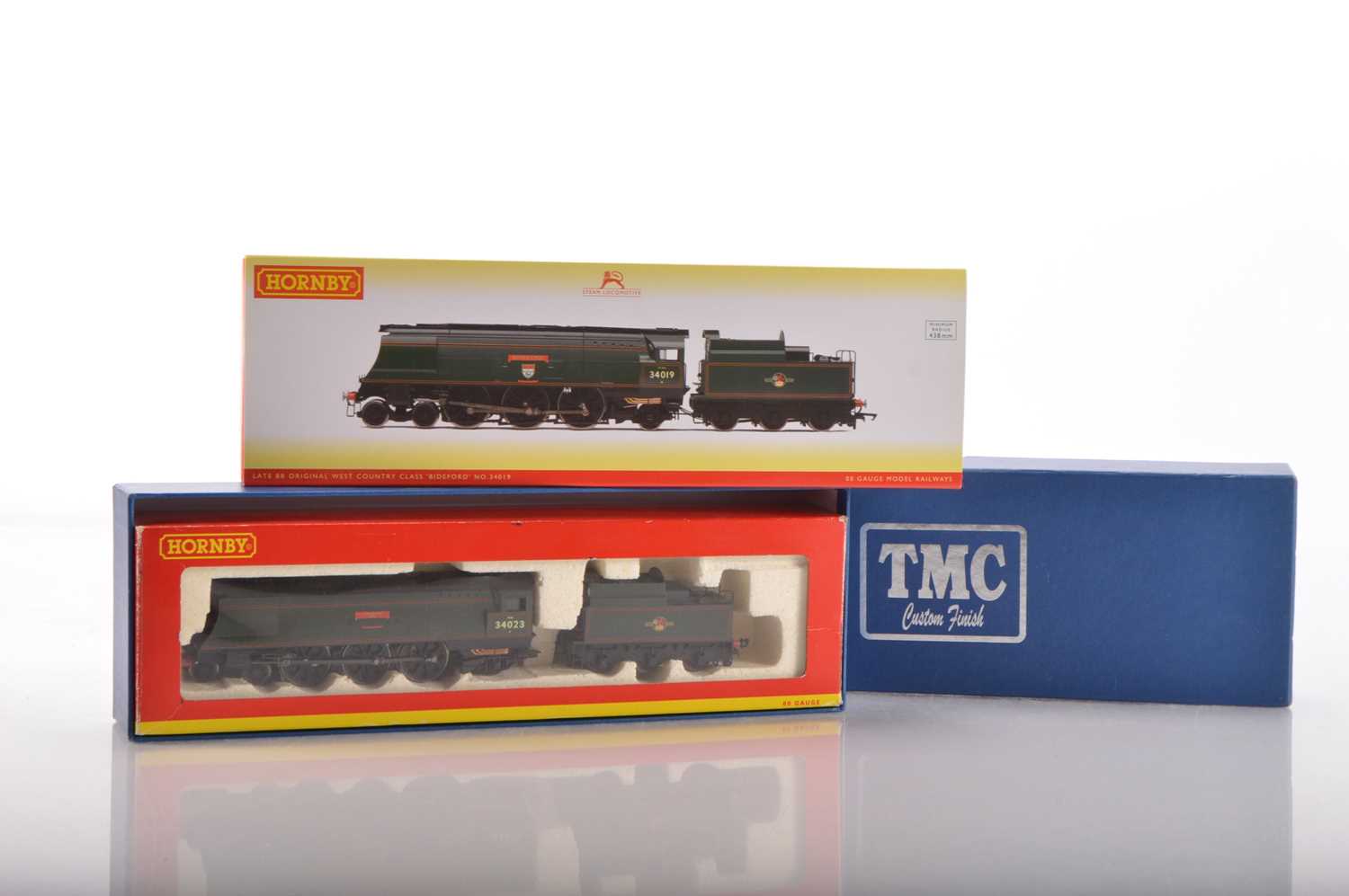 Pair of Hornby TMC 00 Gauge boxed BR green unrebuilt renamed West ...
