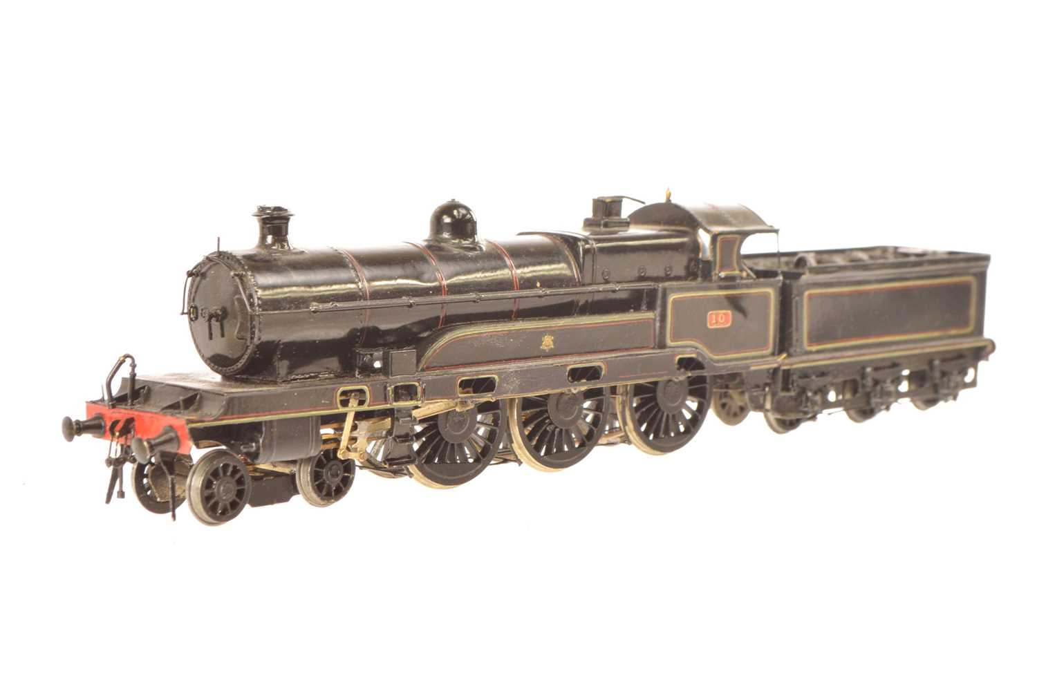 00 Gauge kitbuilt LNWR black Claughton class 4-6-0 No 10, built and ...
