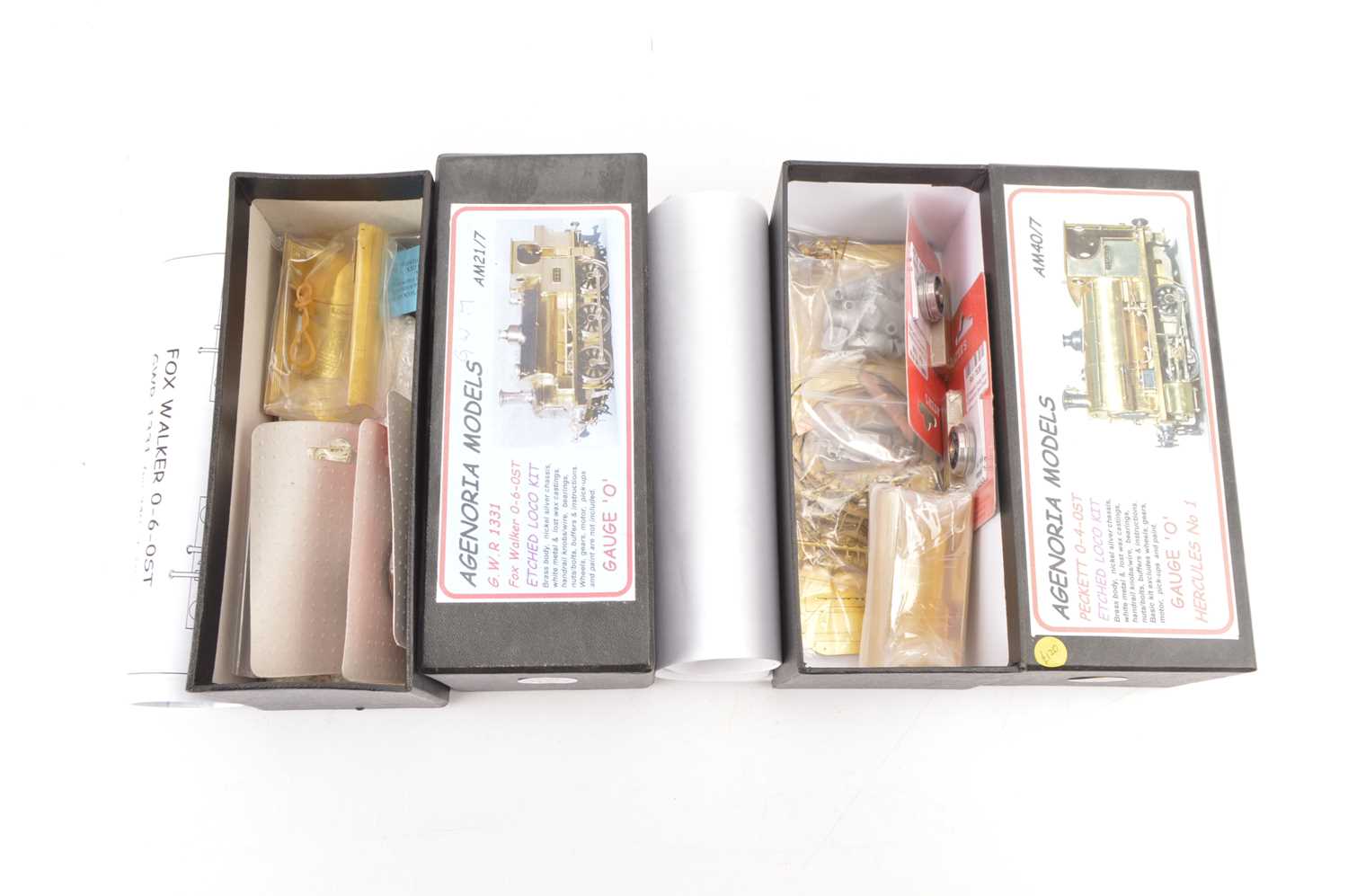 Agenoria Models 0 Gauge Finescale pair of Tank Locomotive Kits (2), Ref ...