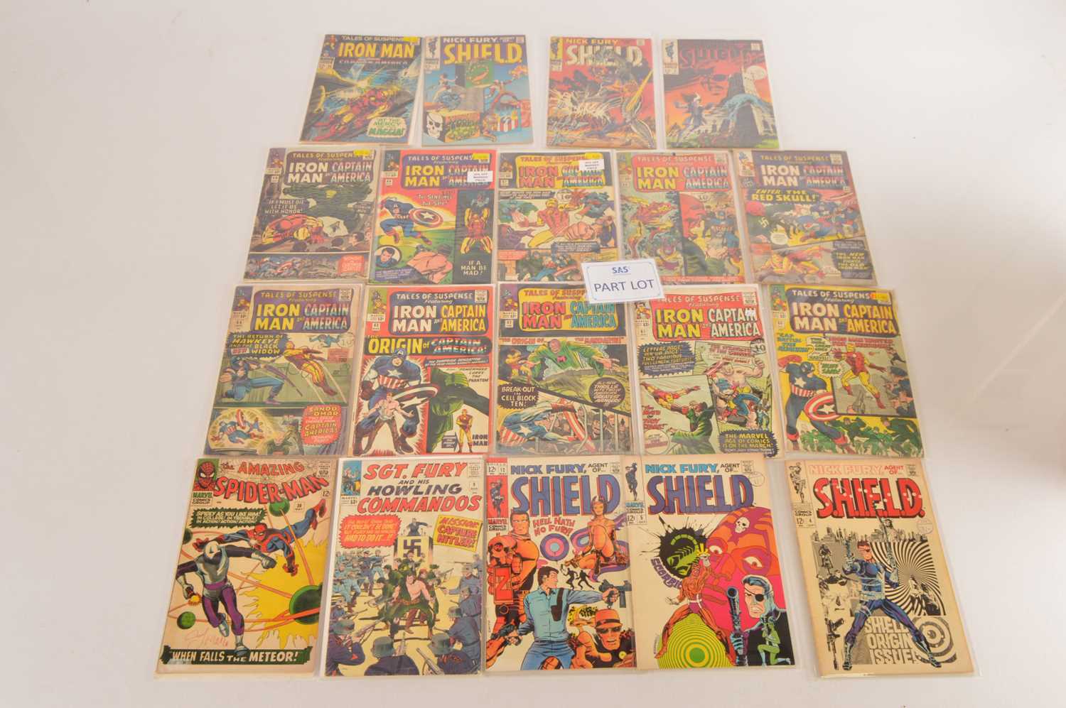 Marvel Comics 1960s Issues (50+), mainly bagged/bagged and carded ...