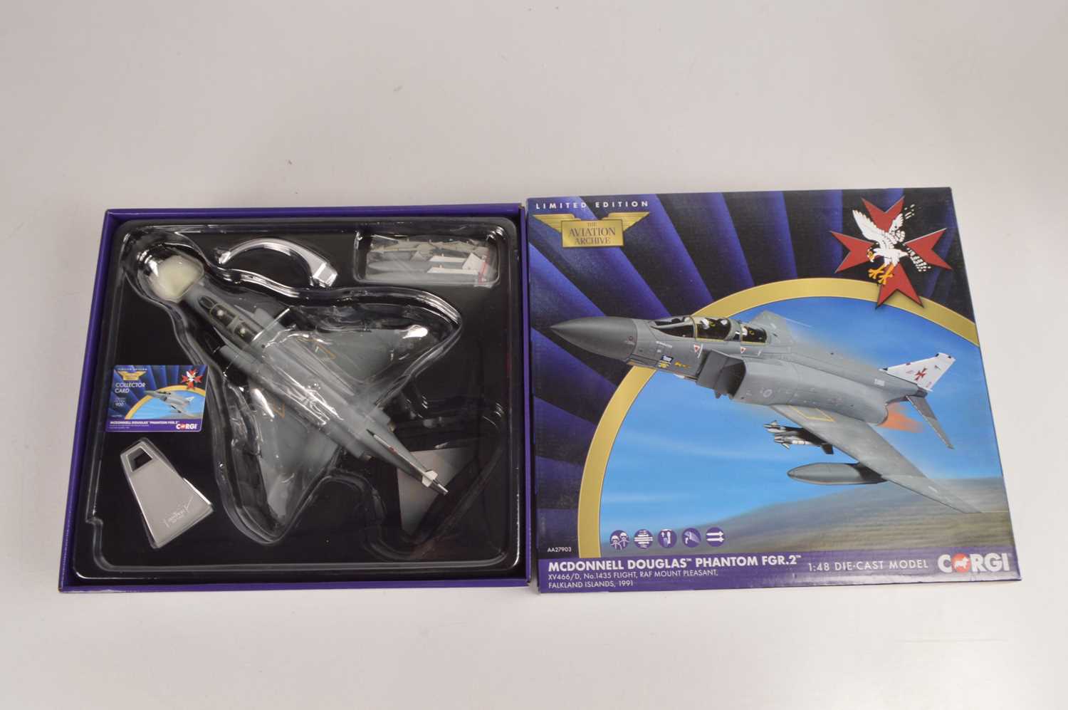 Corgi Aviation Archive 1:48 Scale McDonnell Douglas F4 Phantom, boxed ...