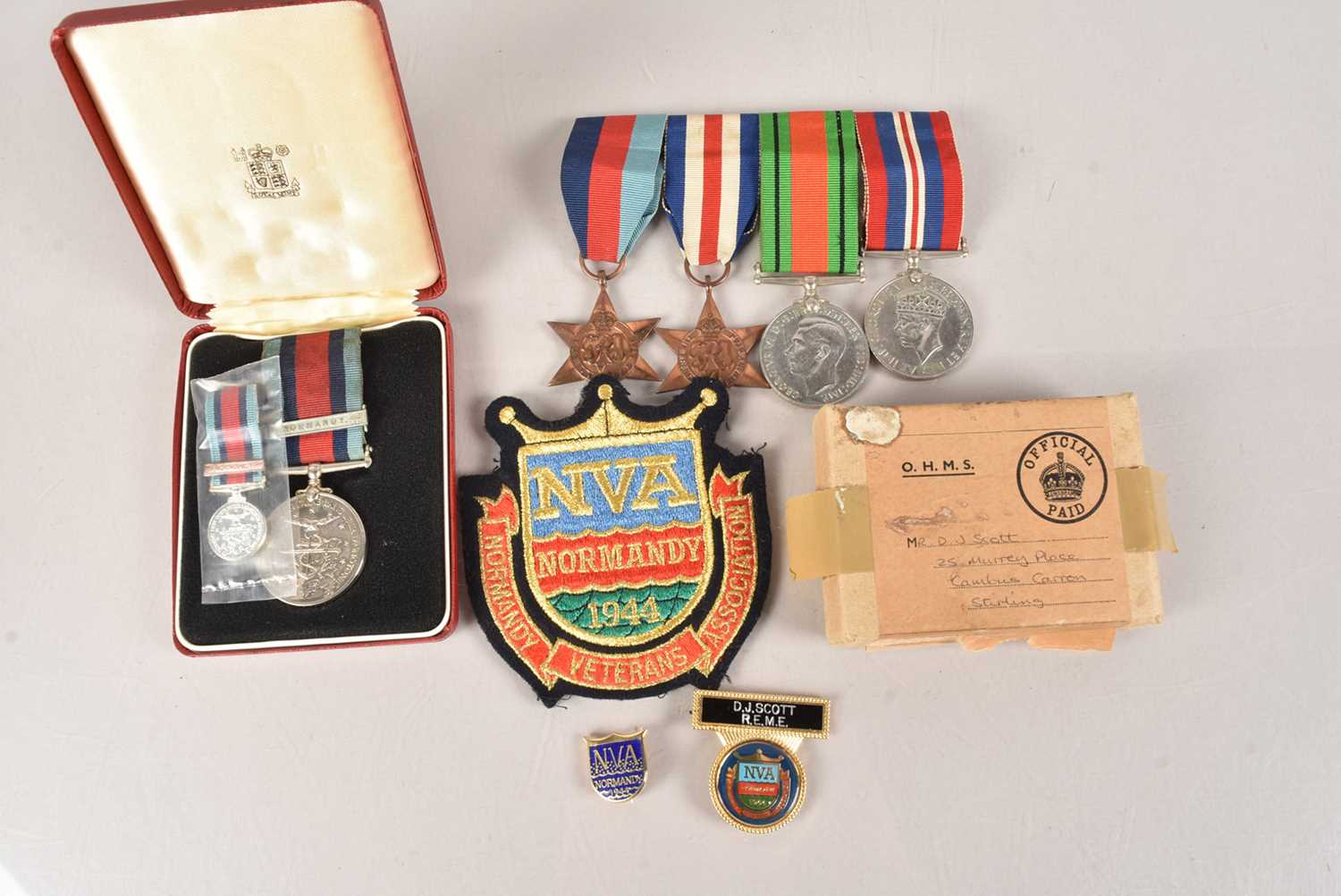 Royal Electrical and Mechanical Engineers, (5) a WWII medal group ...