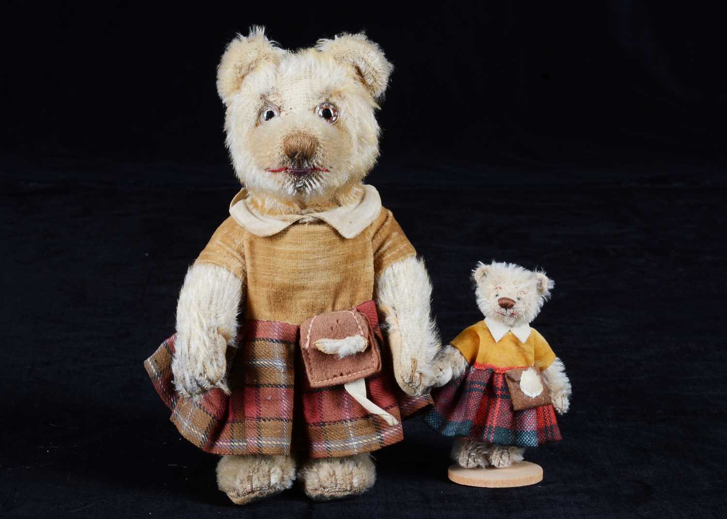 A rare 1930s Cramer Scotch Bearkin teddy bear from the Growlies of ...