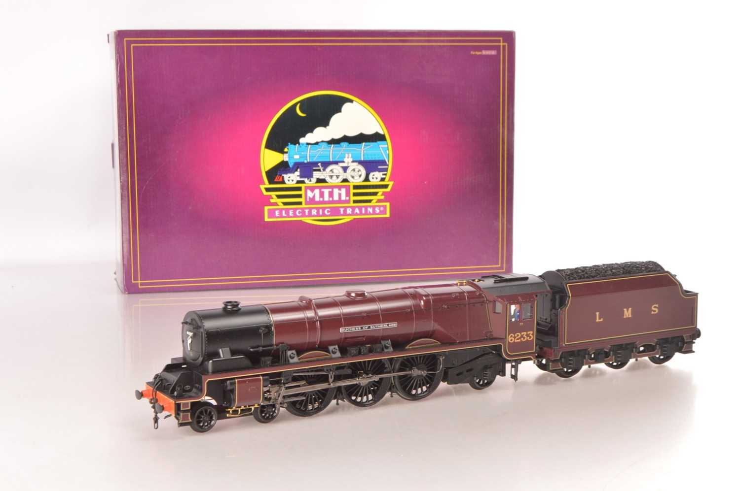 MTH 0 Gauge LMS Red Duchess Class 4-6-2 Duchess Of Sutherland ...