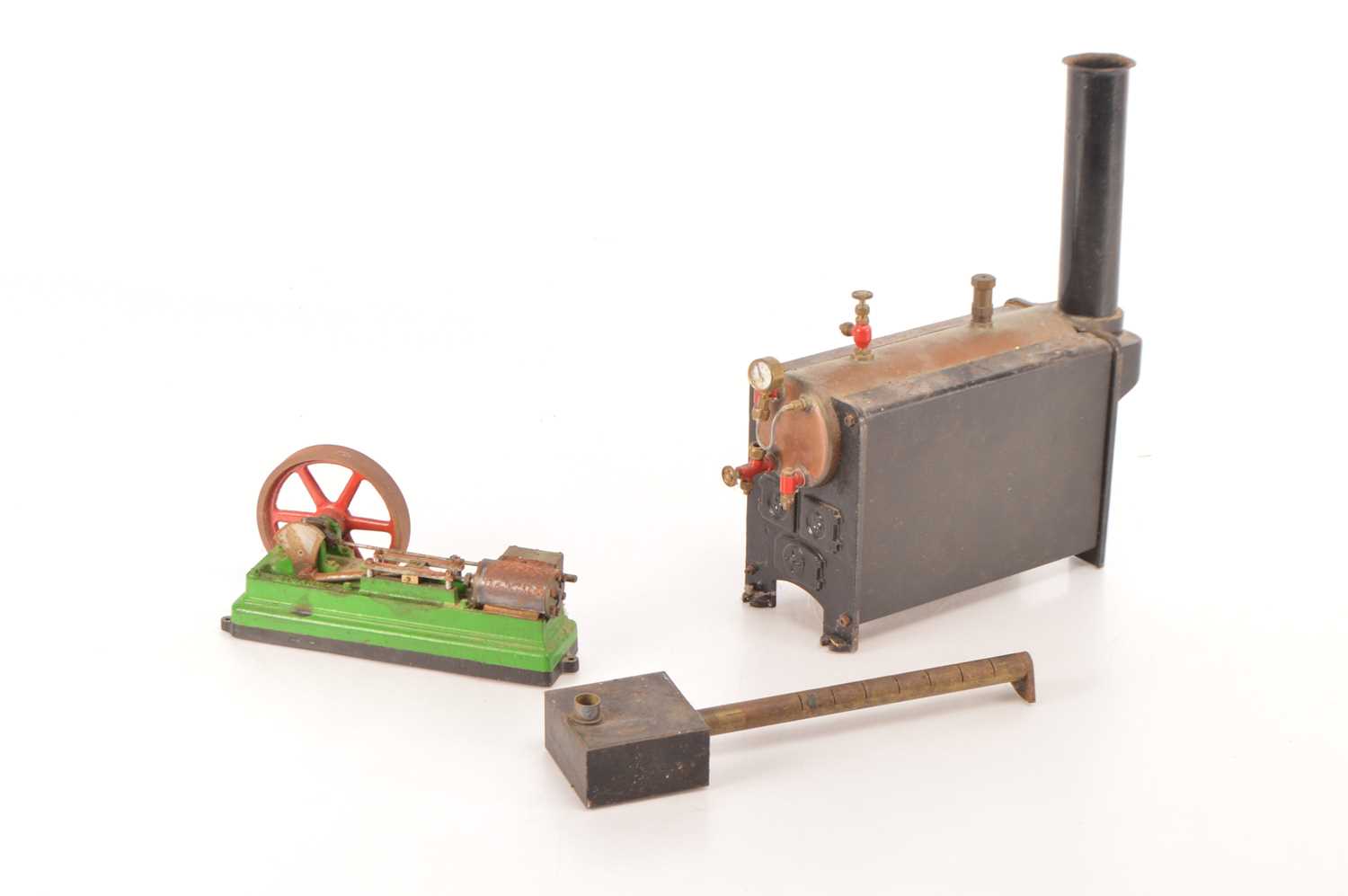 Stuart Turner Live Steam Boiler & Horizontal Engine (2), consisting of ...