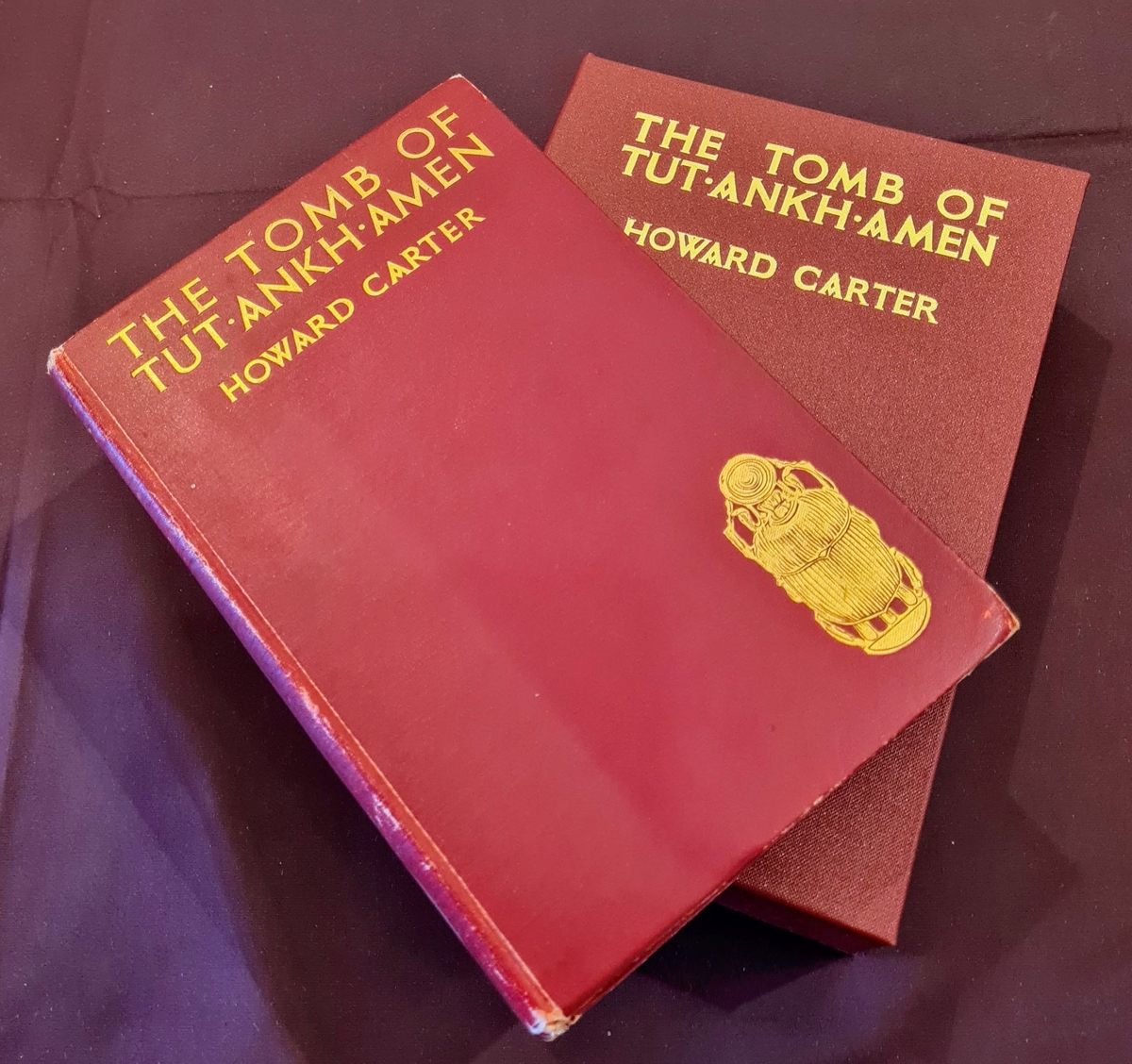 SIGNED FIRST EDITION OF 'THE TOMB OF TUTANKHAMEN' BY HOWARD CARTER ...
