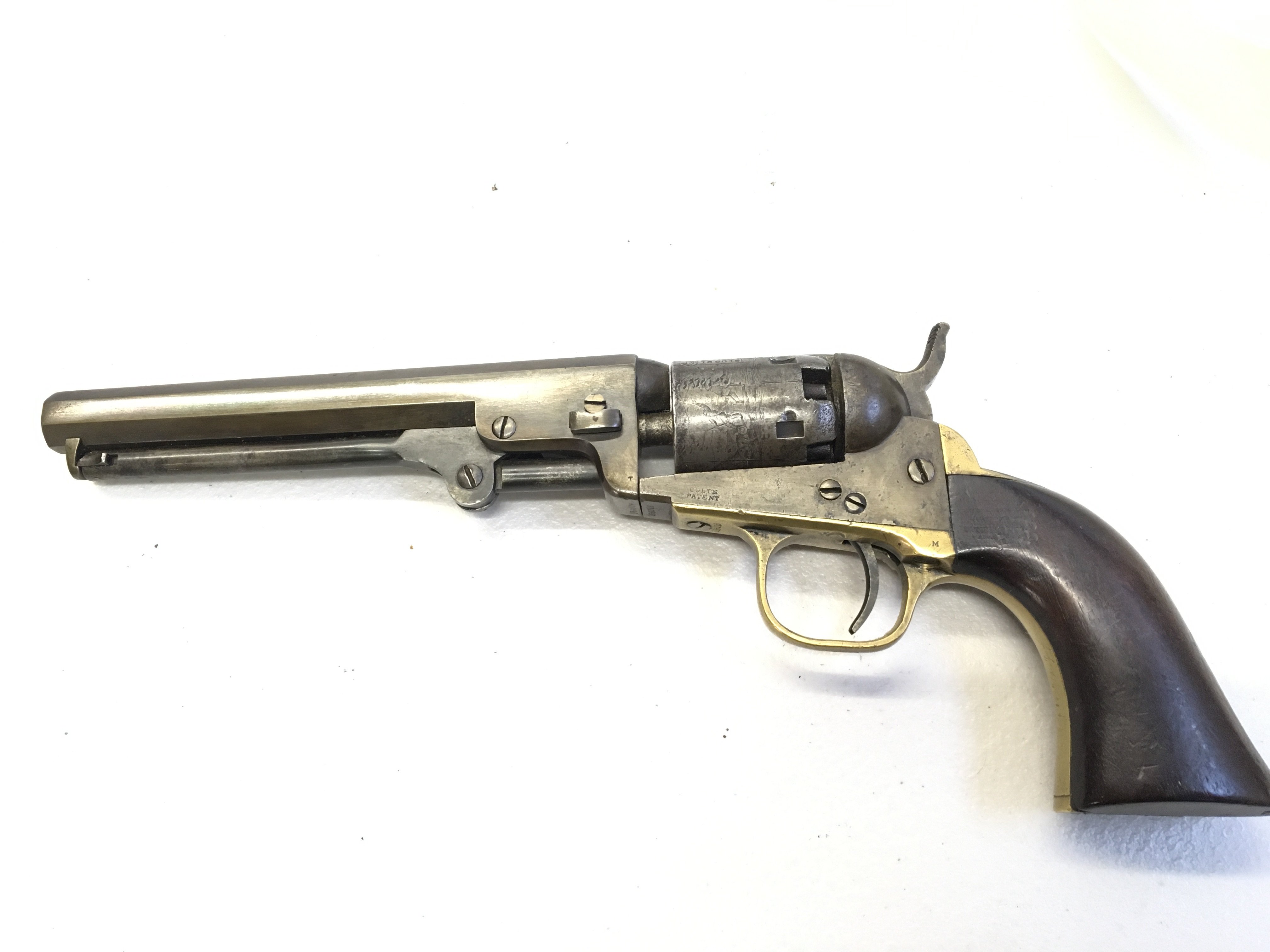 A really nice example of a 19th Century Colt revolver serial number ...