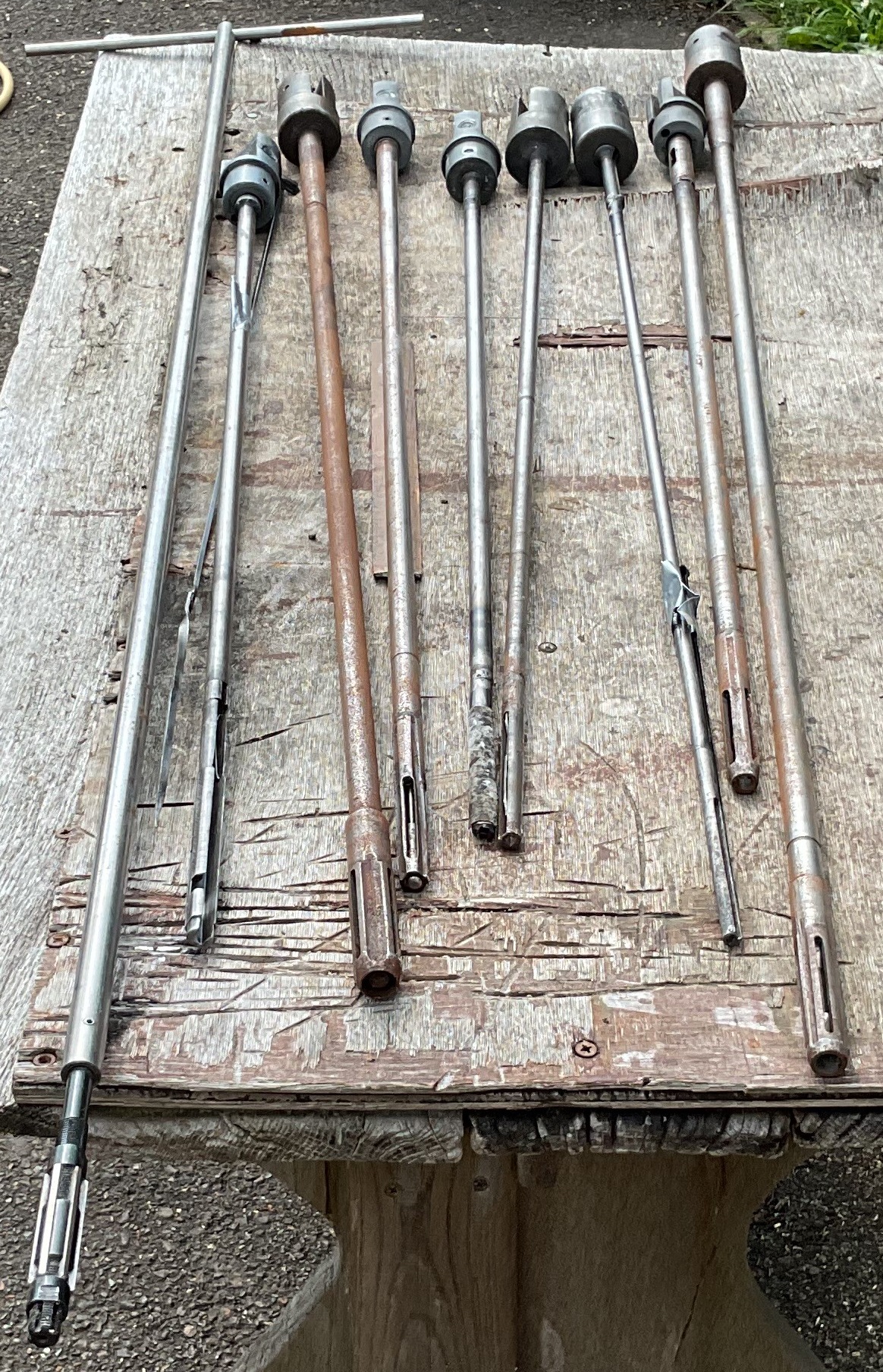 Delapena Model 104 honing machine for gunsmiths to finish shotgun ...