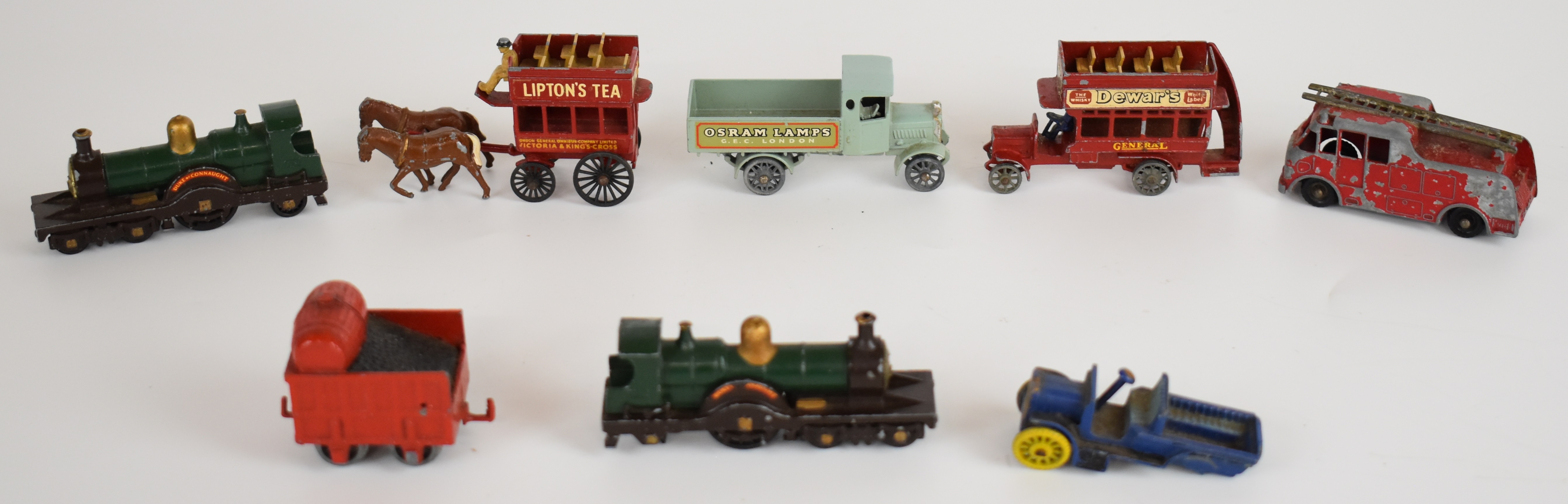 A collection of vintage Dinky Toys and Matchbox Models of Yesteryear ...