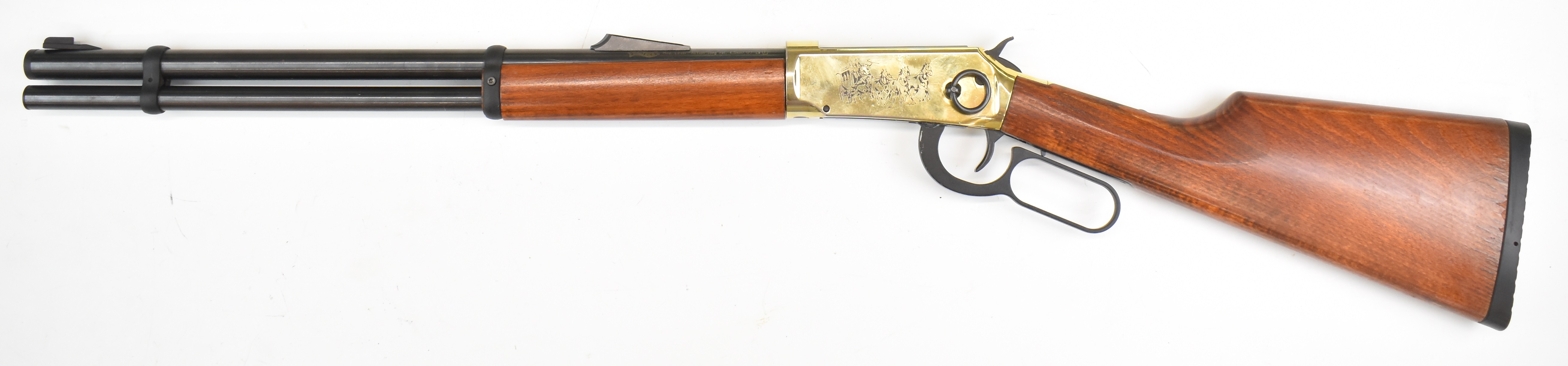 Walther .177 CO2 Winchester style lever action air rifle with coaching ...
