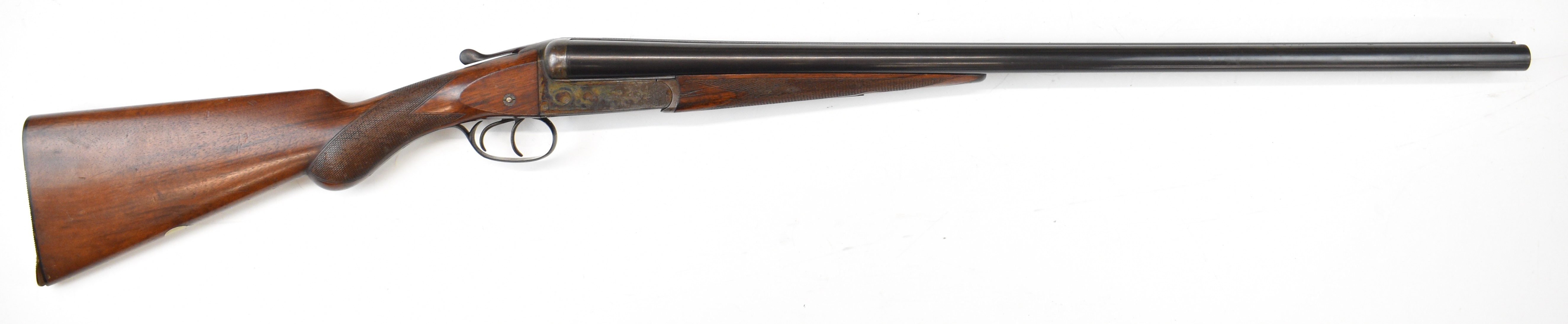 WW Greener Empire 12 bore side by side shotgun with side safety, named ...