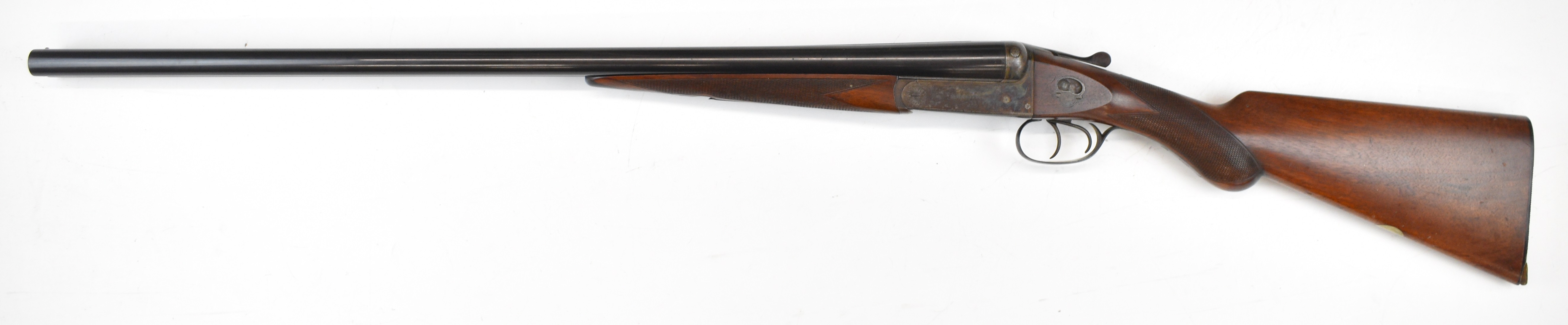 WW Greener Empire 12 bore side by side shotgun with side safety, named ...